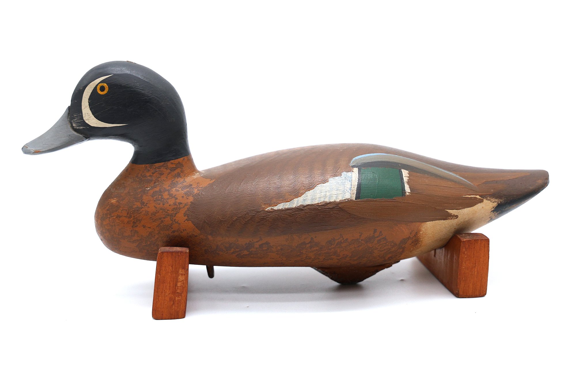 Male Blue Wing Teal Decoy Duck - Shippable #17983 | Auctionninja.com