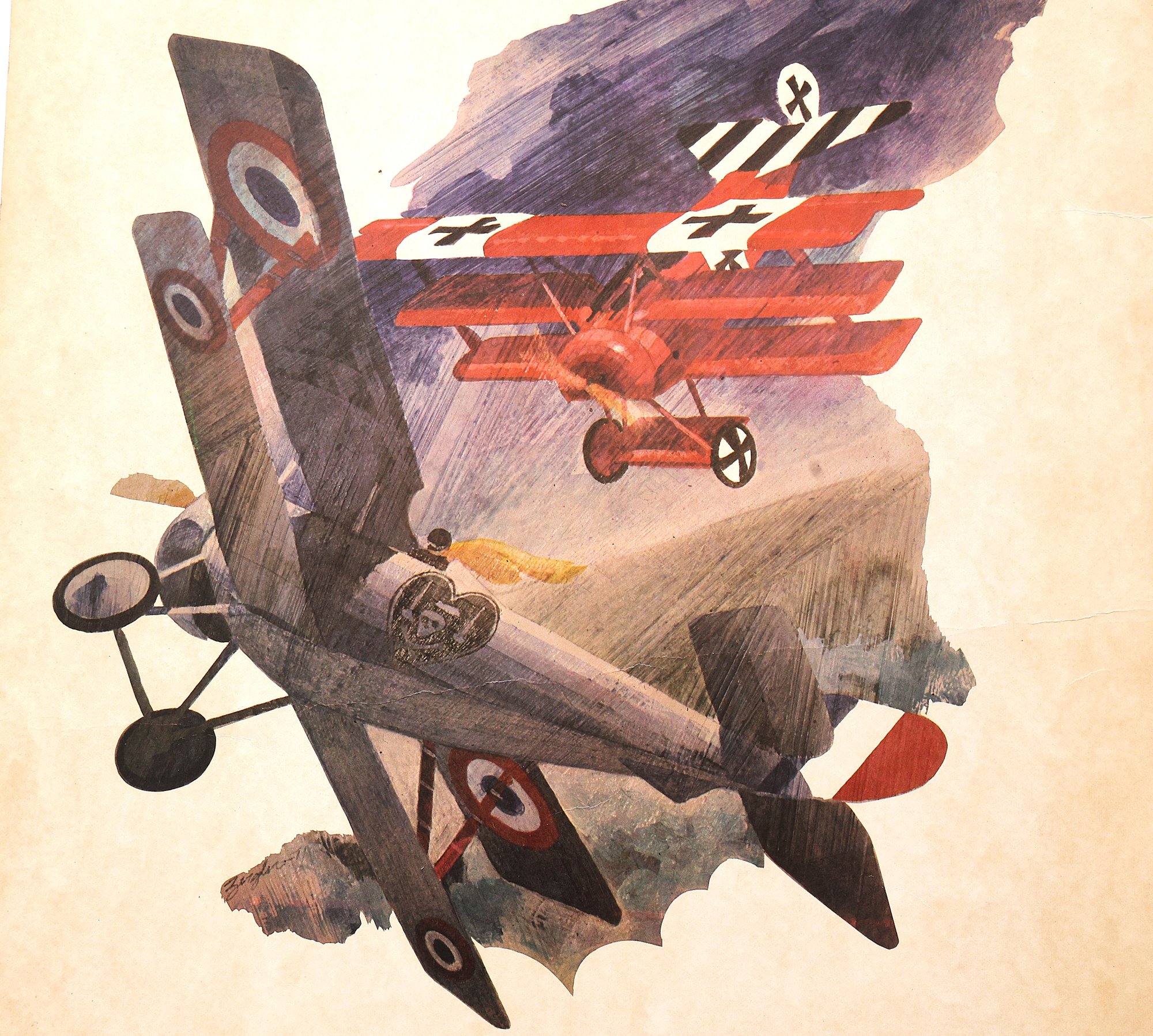 Vintage Flying Circus Poster- Shippable #18130 | Auctionninja.com