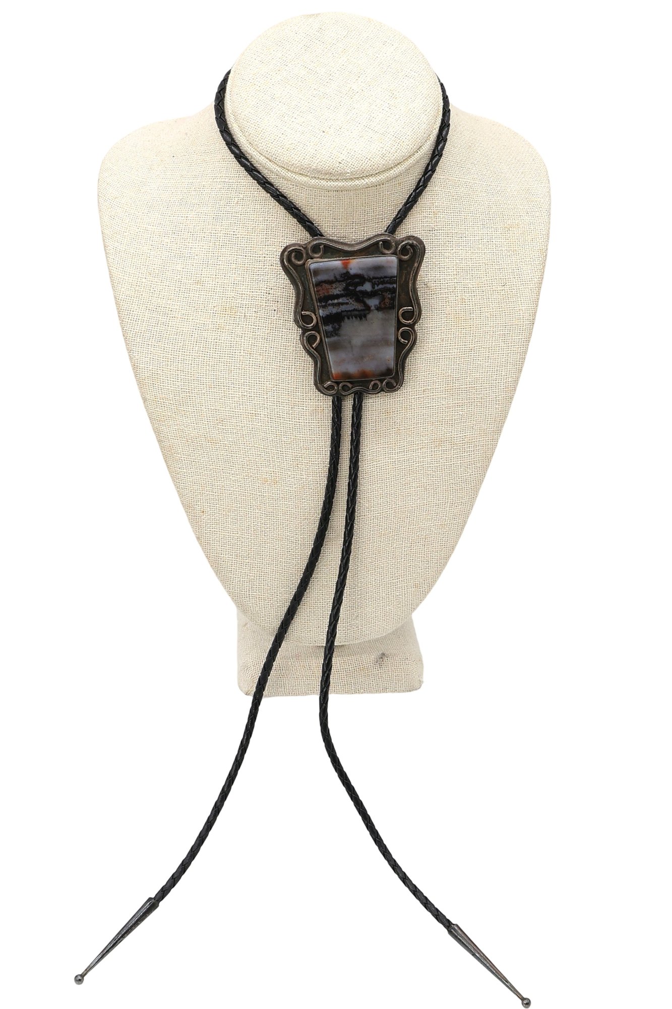 Vintage Native American Indian SILVER Bolo- Shippable #18716 ...