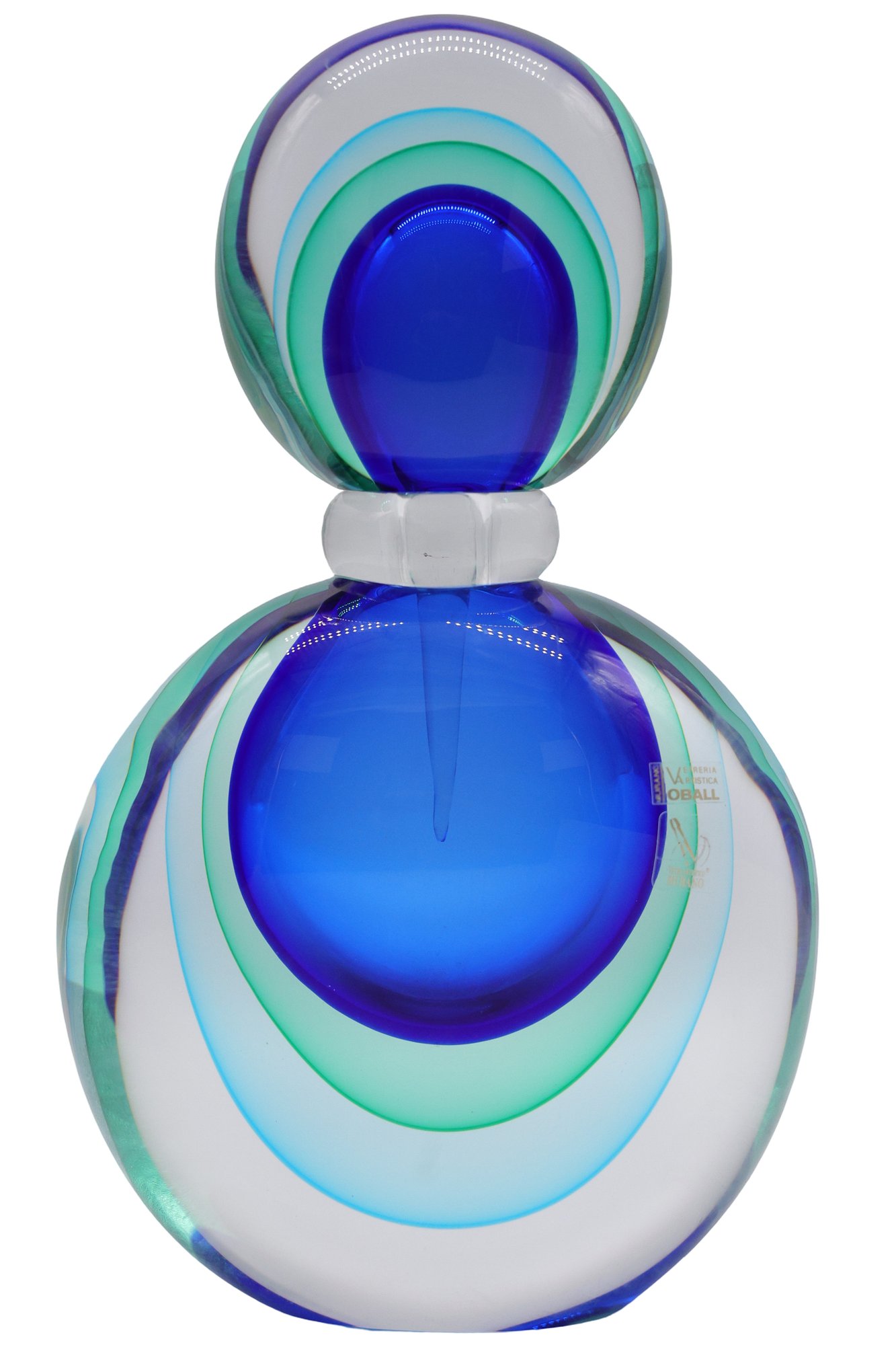 Large Luigi Onesto Signed Murano Art Glass Perfume - Shippable #19067 ...