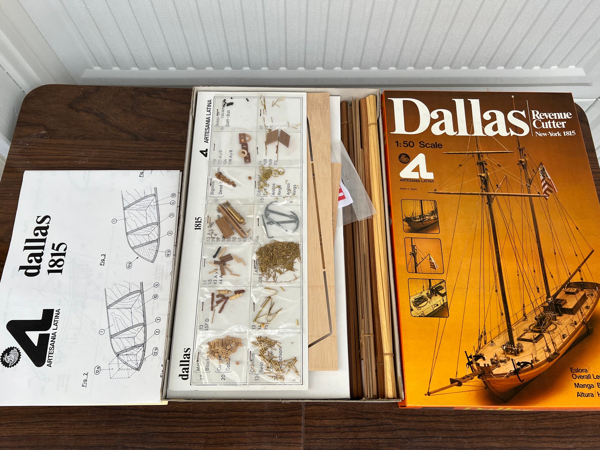 VINTAGE DALLAS REF 402 REVENUE CUTTER NY 1815 MODEL -SHIPPABLE #14741 ...