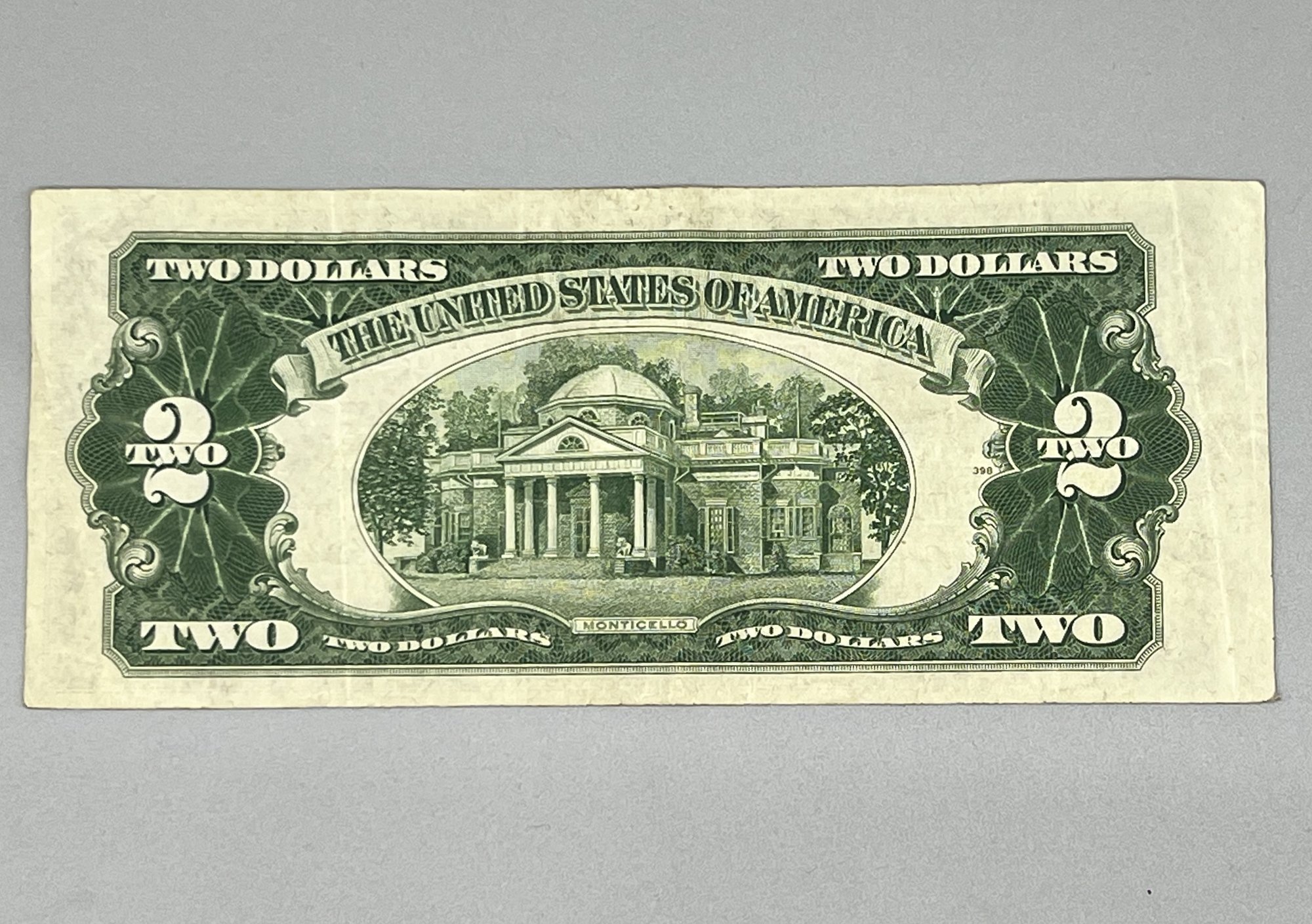 United States Two Dollar Note Red Seal 1953 Shippable #17466 ...