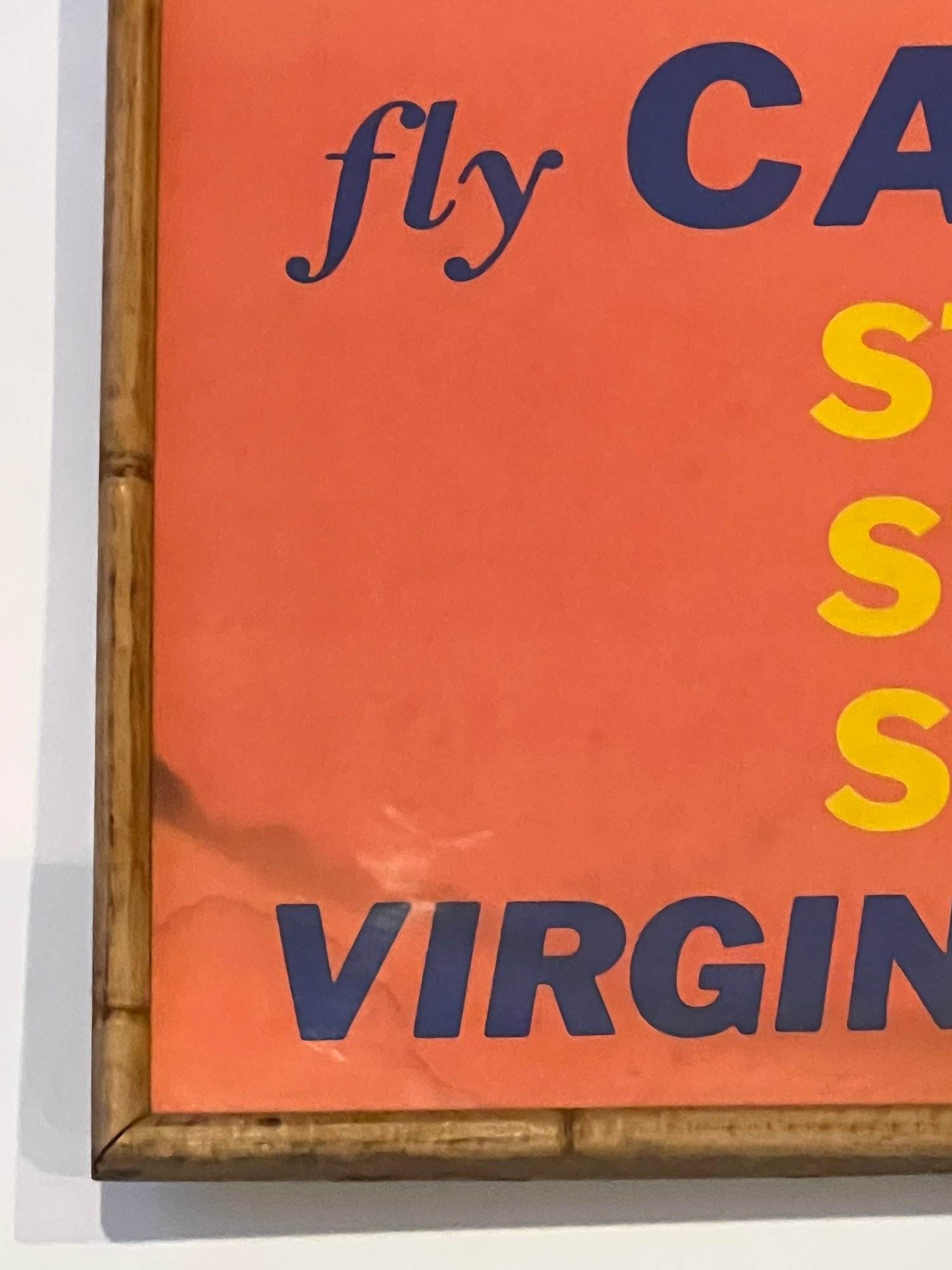 Fly Caribair Two Original Airline Travel Posters-shippable #17689 ...