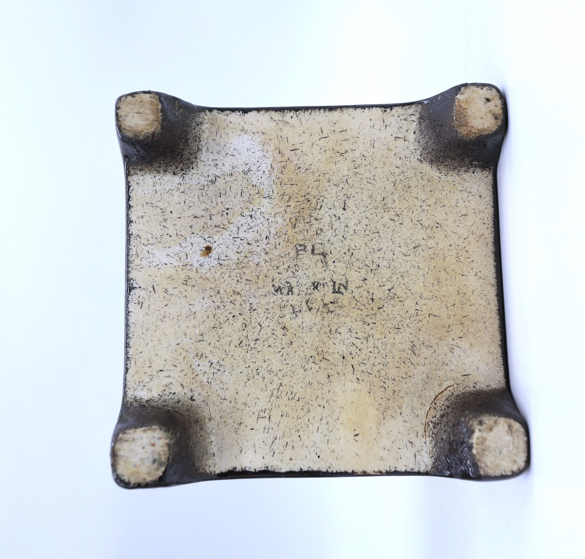 Vintage Chinese Ironware Planter And Undertray #16705 | Auctionninja.com