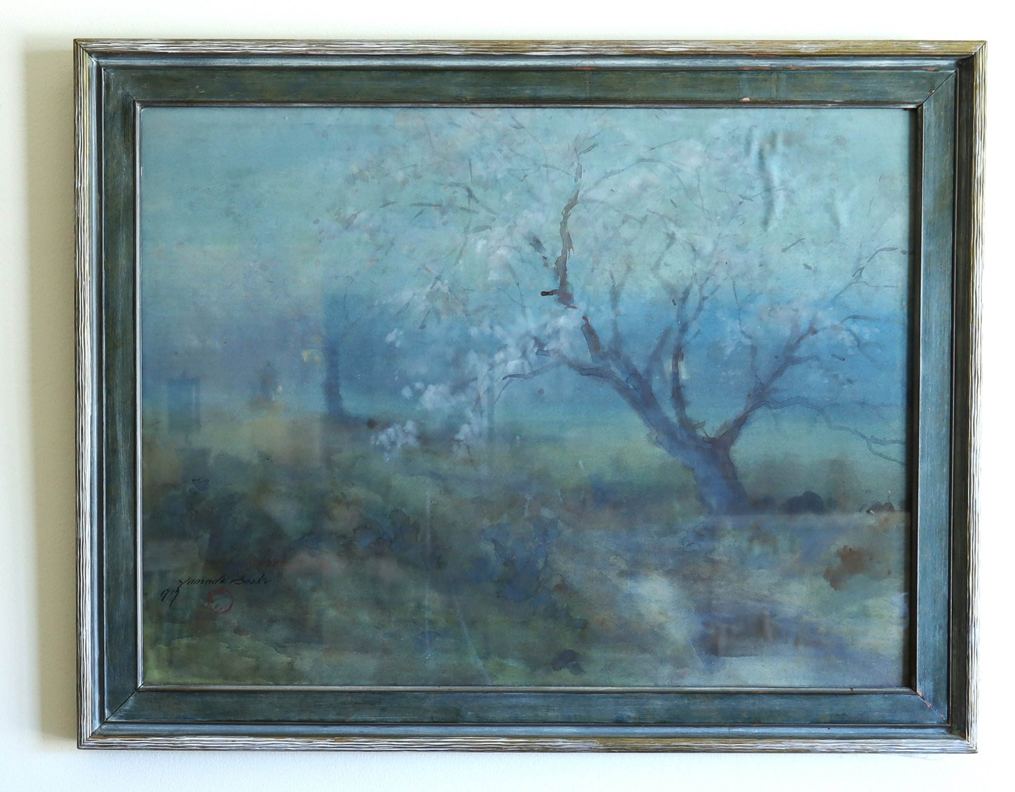YAMADA BASKE ORIGINAL WATERCOLOR #16736 | Auctionninja.com