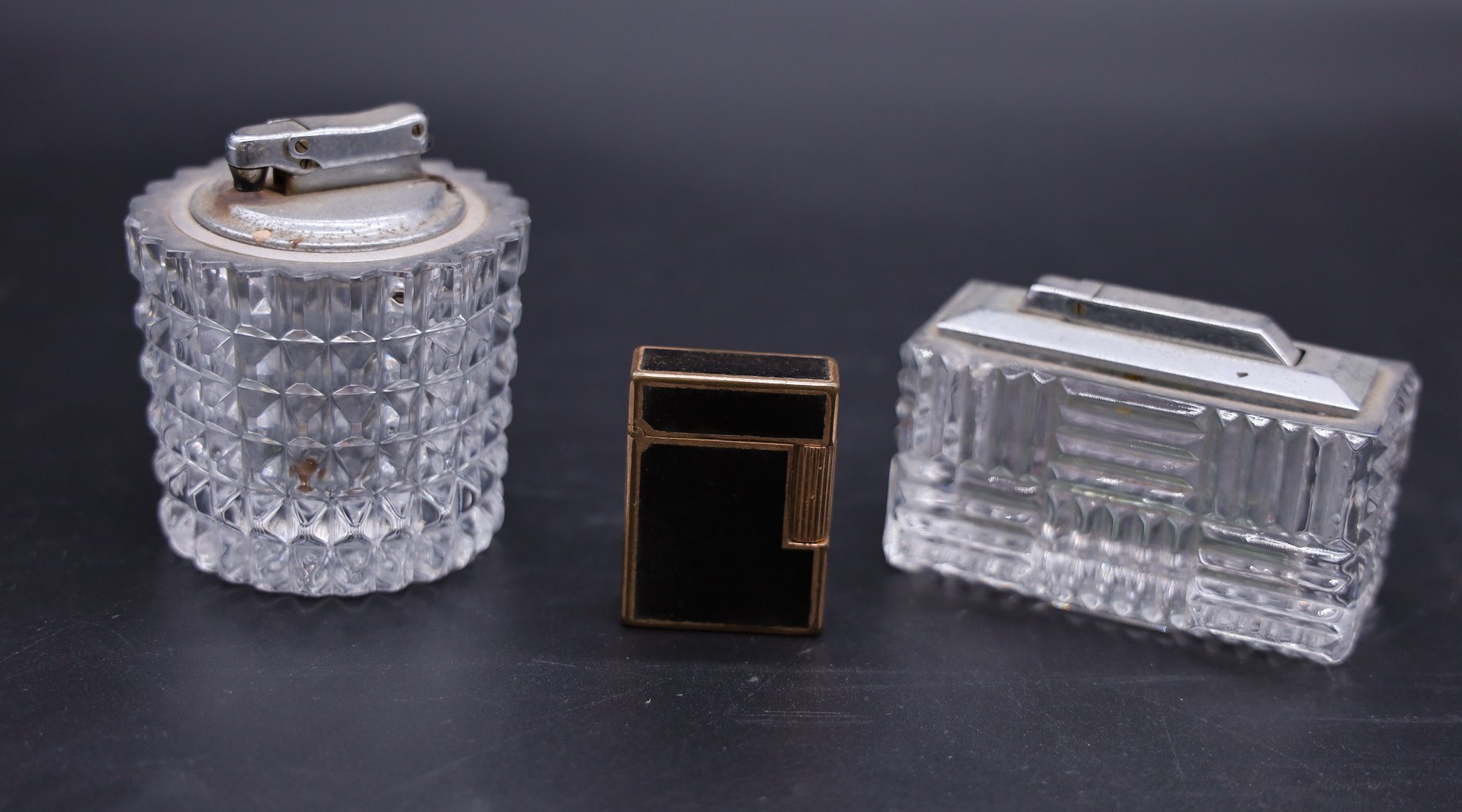 St. Dupont Paris France Vintage Lighter And Colibri Lighters #16925 ...