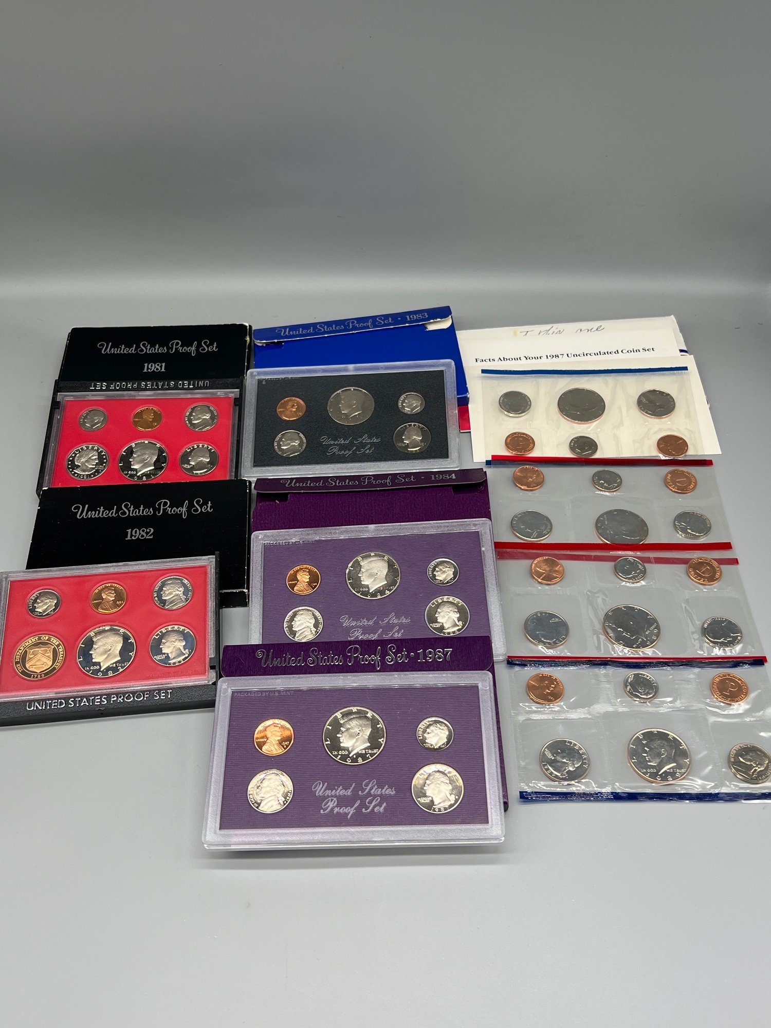 Vintage Uncirculated United States Proof Sets -shippable #17497 ...