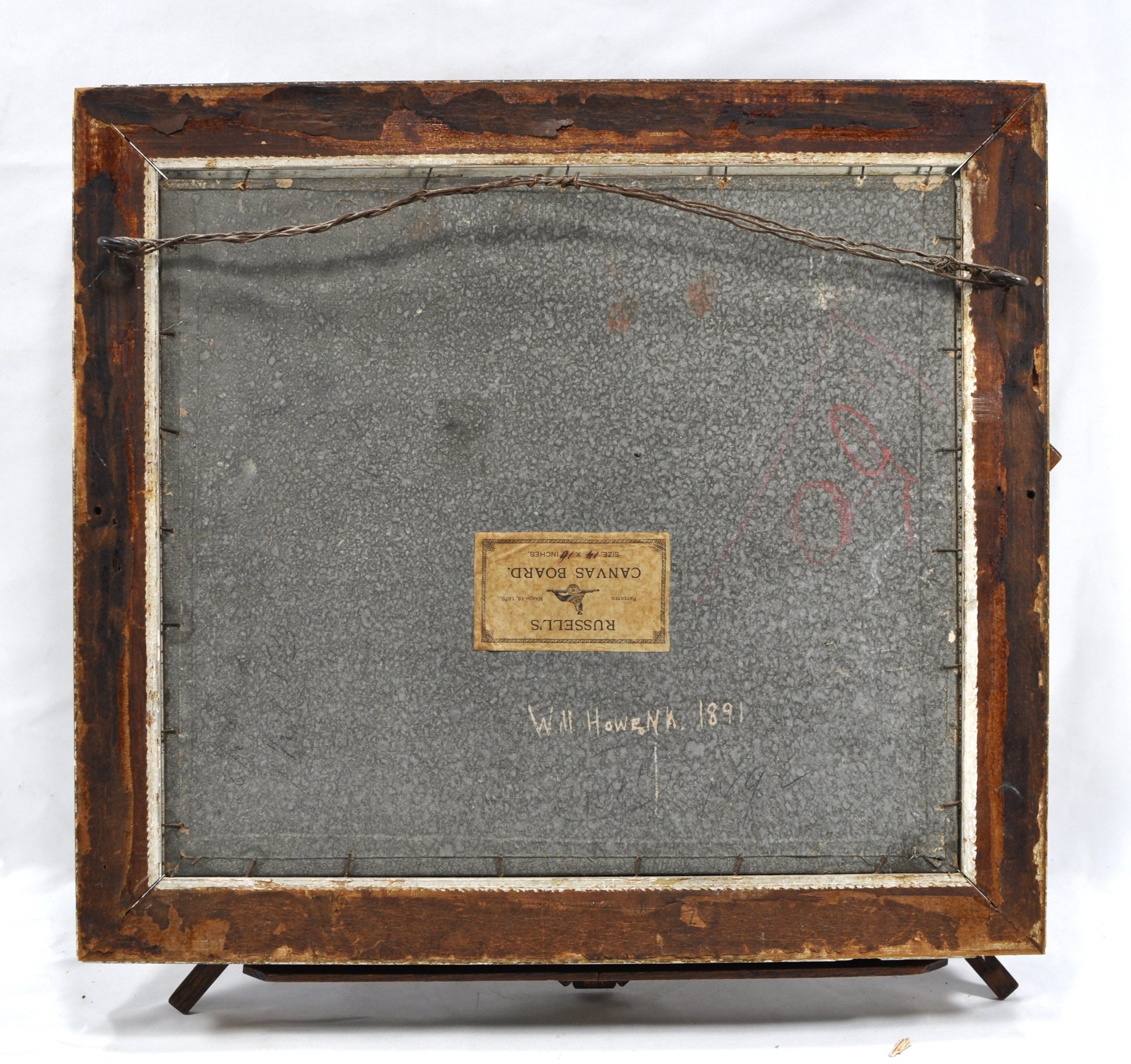 William Henry Howe (1846 - 1929) Pastoral Landscape Oil Painting #1996 ...