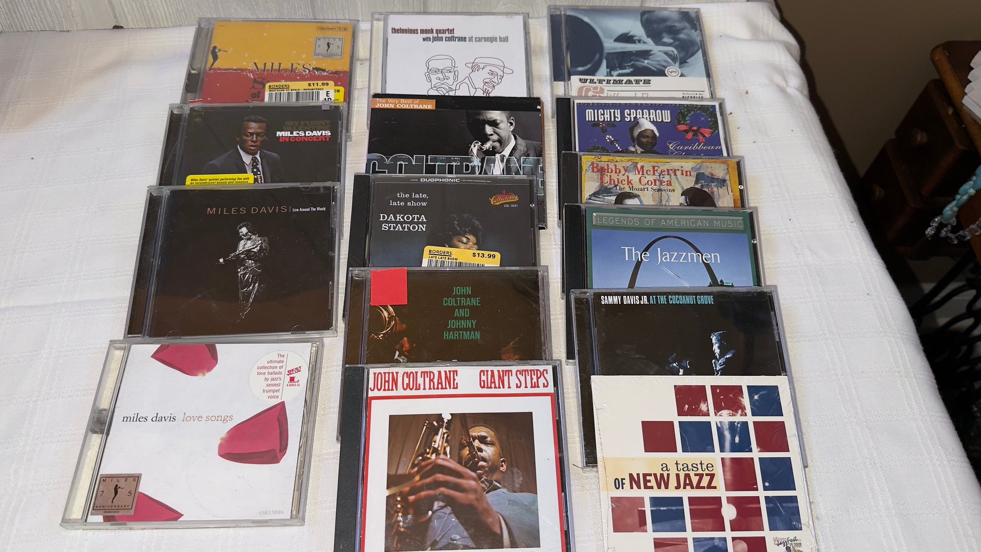John Coltrane CD Collection, Miles Davis CD Collection And Other ...