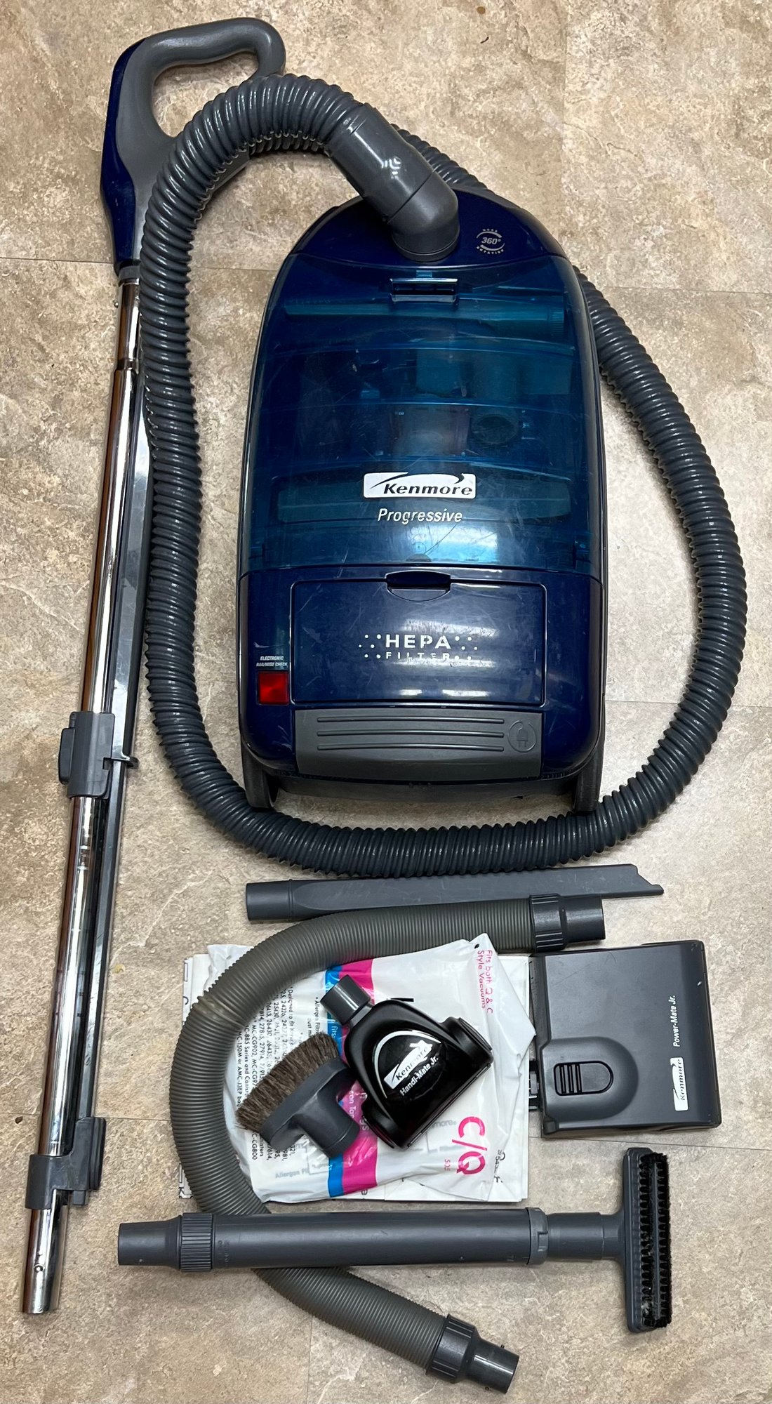 Kenmoore Progressive Model 116 Powermate Vacuum Cleaner With ...