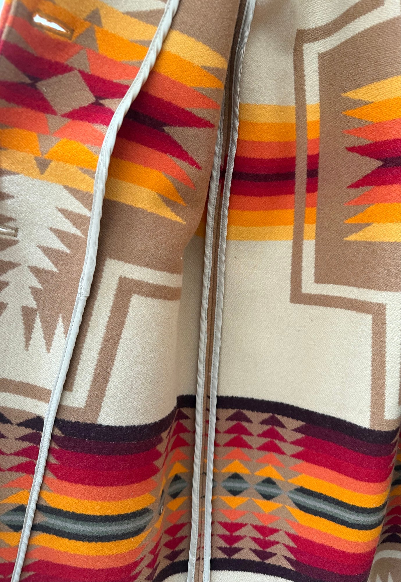 Pendleton Women's 1930's Archive Tan Harding Coat Size Medium #47677 ...