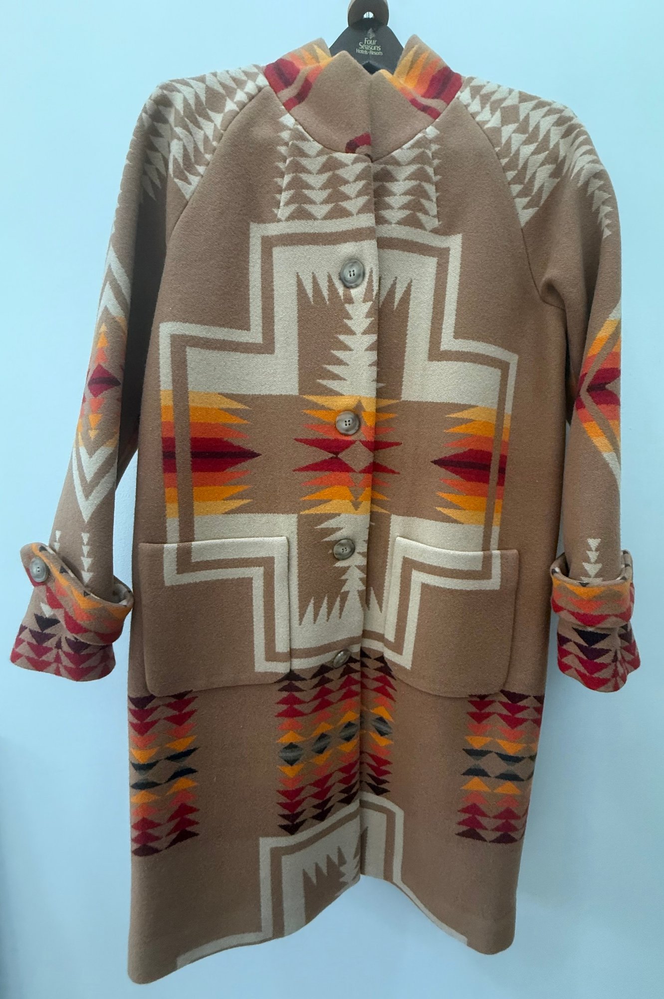 Pendleton Women's 1930's Archive Tan Harding Coat Size Medium #47677 ...