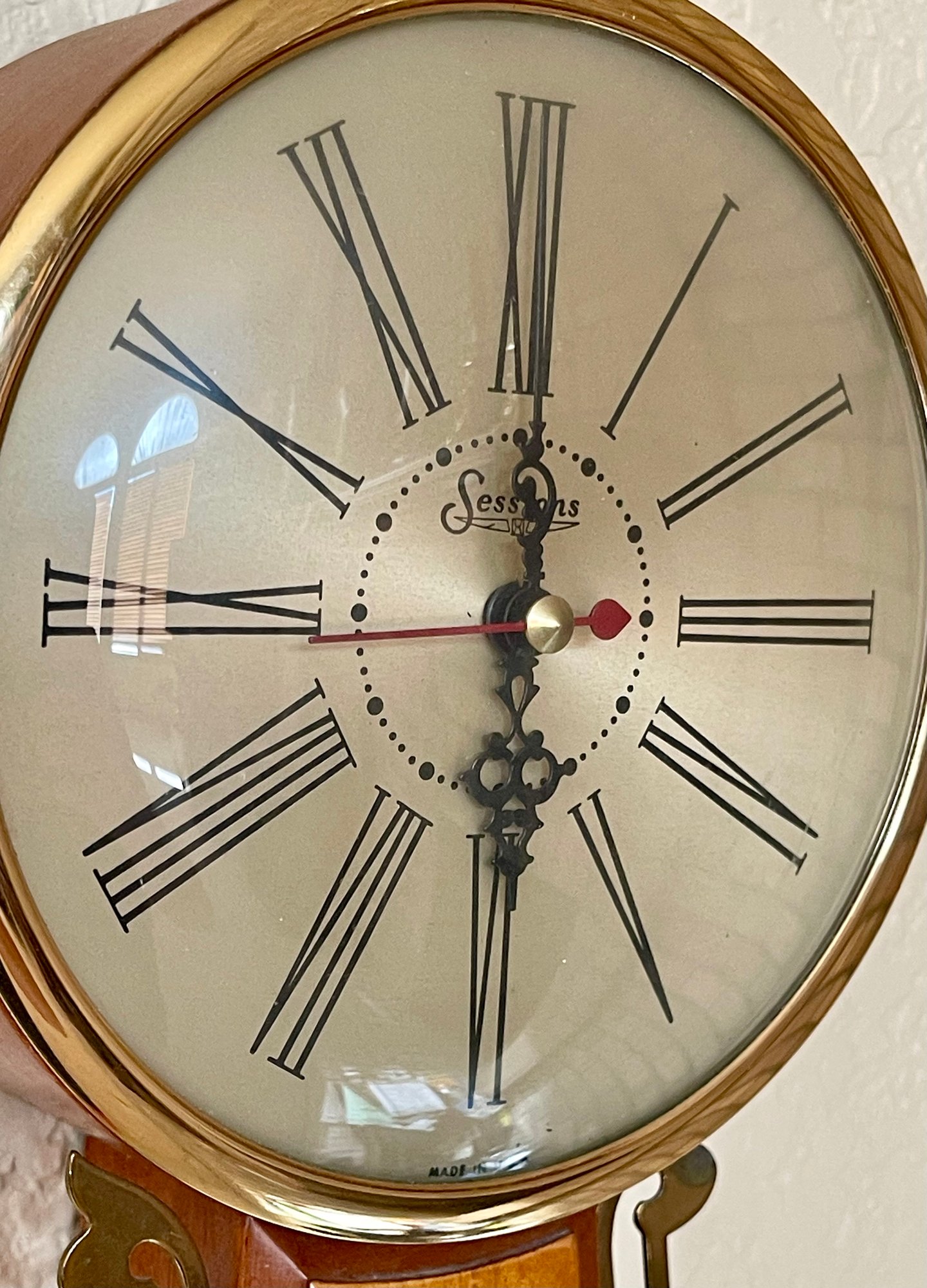 Sessions Vintage Electric Wall Clock No. 4580 Works #41701 ...