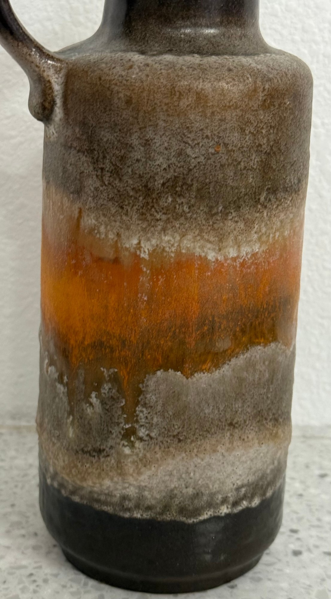 MCM Karstens Tonnieshof West Germany Handled Pottery Vase #50755 ...