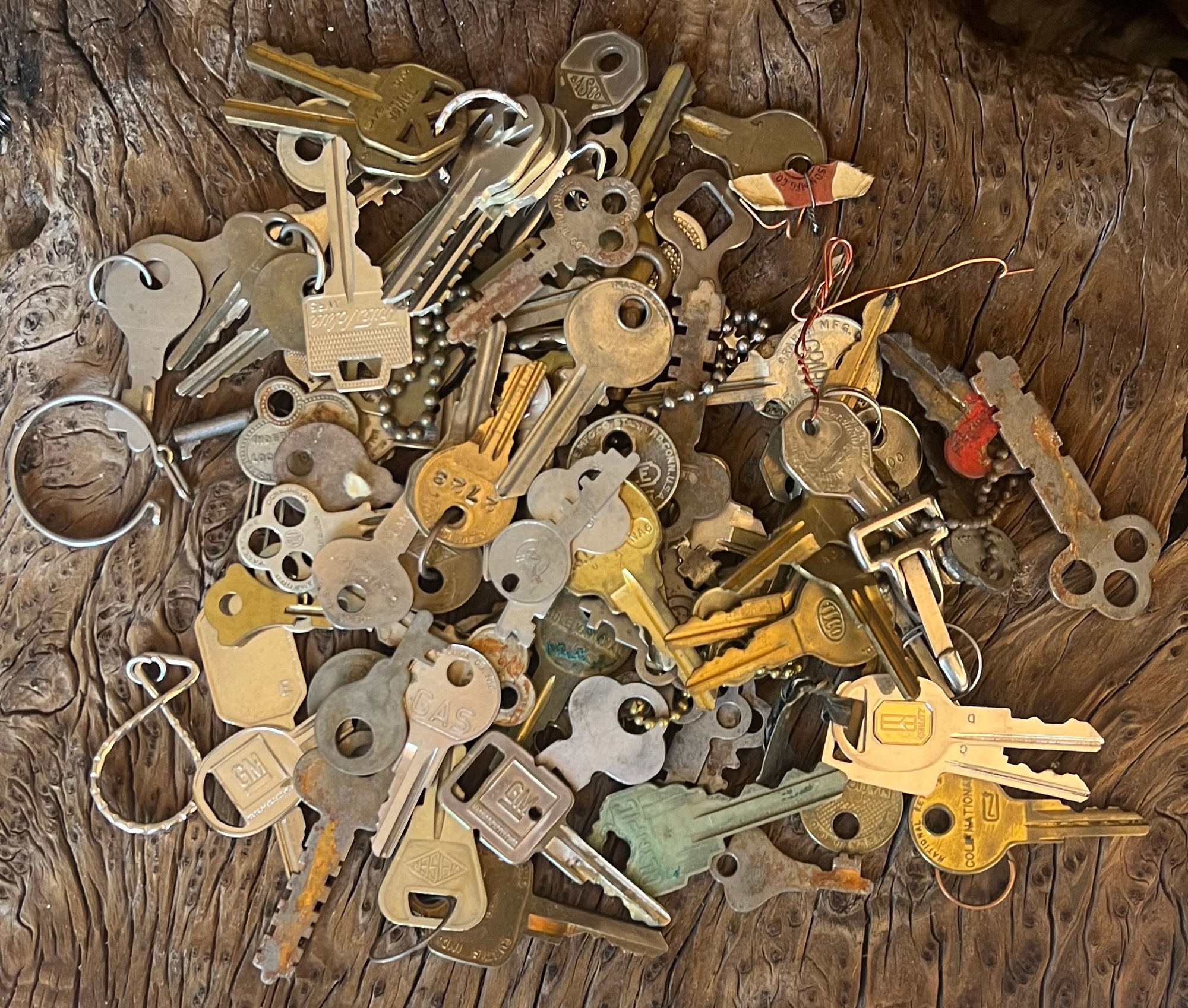 Vintage Assorted Keys - Olympic, GM, Basco, US Lock, And More #41591 ...