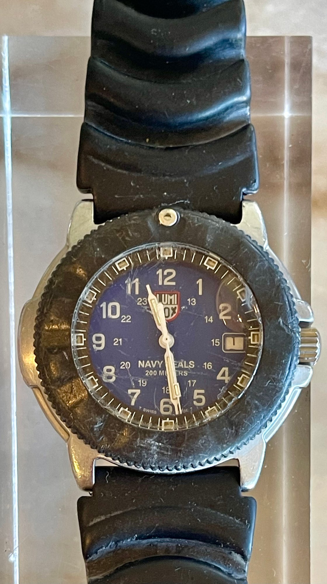 Original Luminox Navy Seals Series 3100 Men's Diver Watch 3H MBM (as Is ...