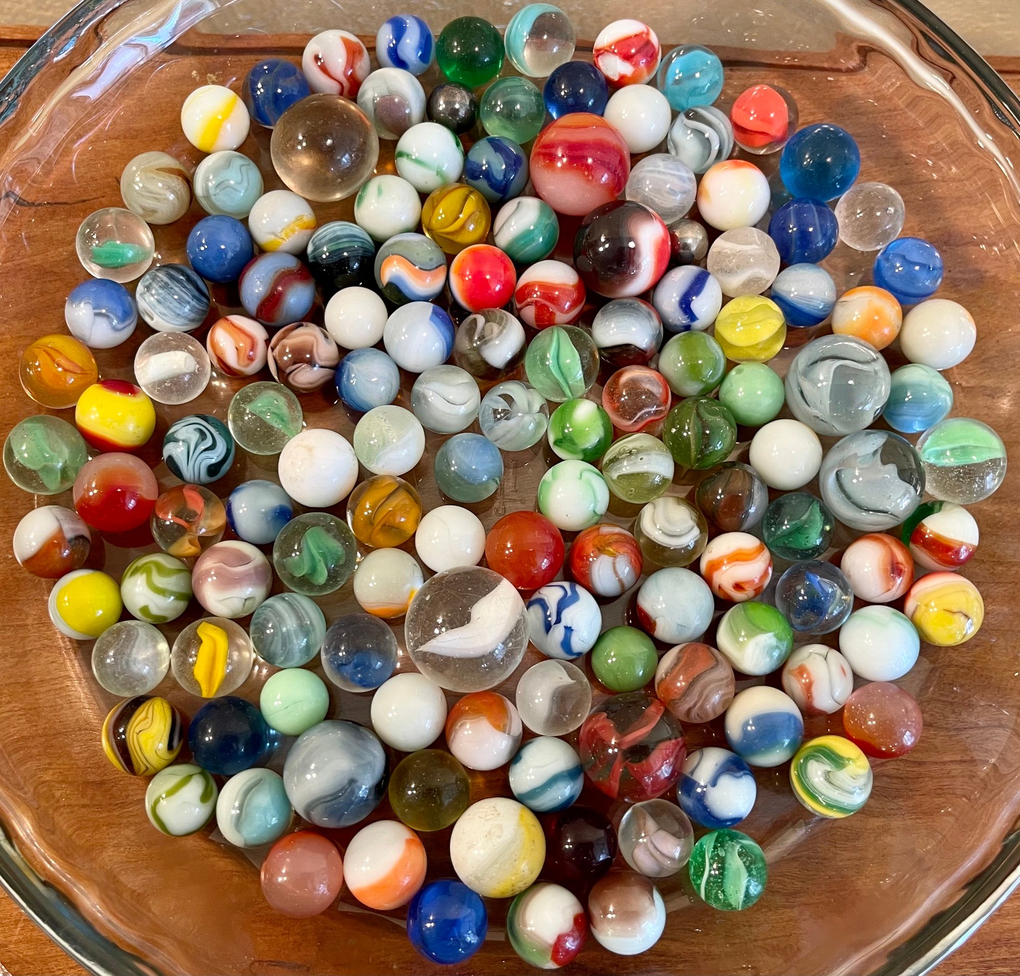 Antique & Vintage Marbles - Akro Agate - Peltier - Glass - Cat Eye's ...