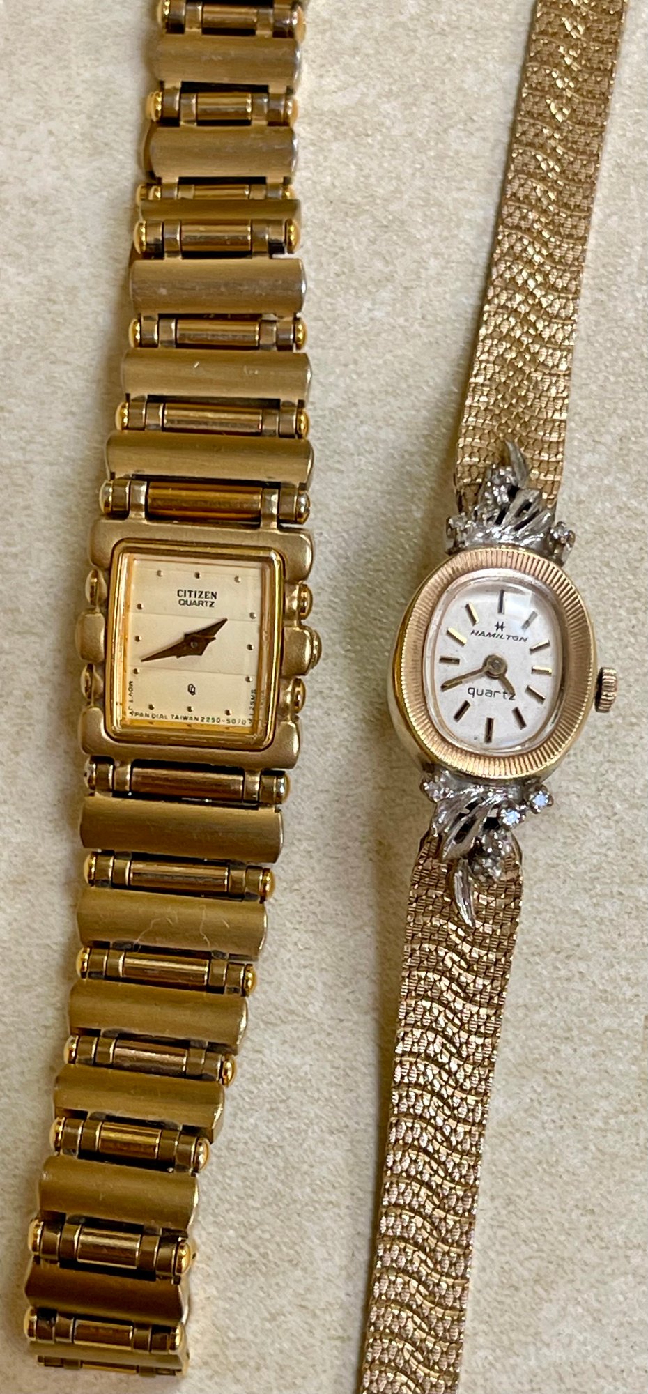 Ladies Citizen Quartz Timex, Hamilton Quartz Gold Filled Ladies Watches ...