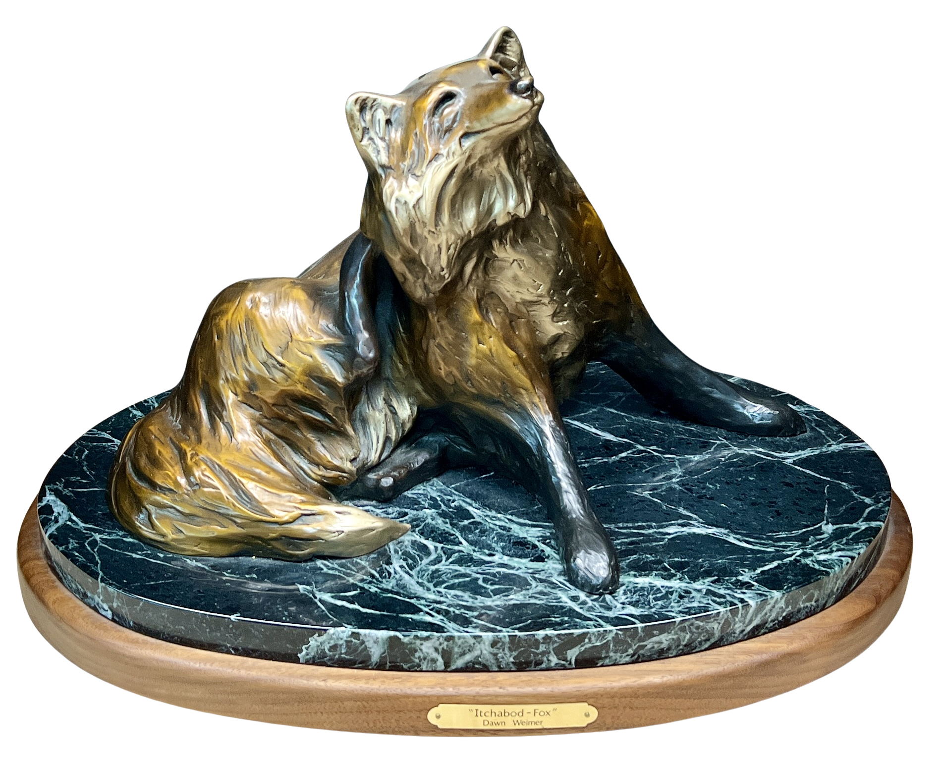 Dawn Weimer " Itchabod Fox " Signed & Numbered Bronze 6 Of 50 With ...