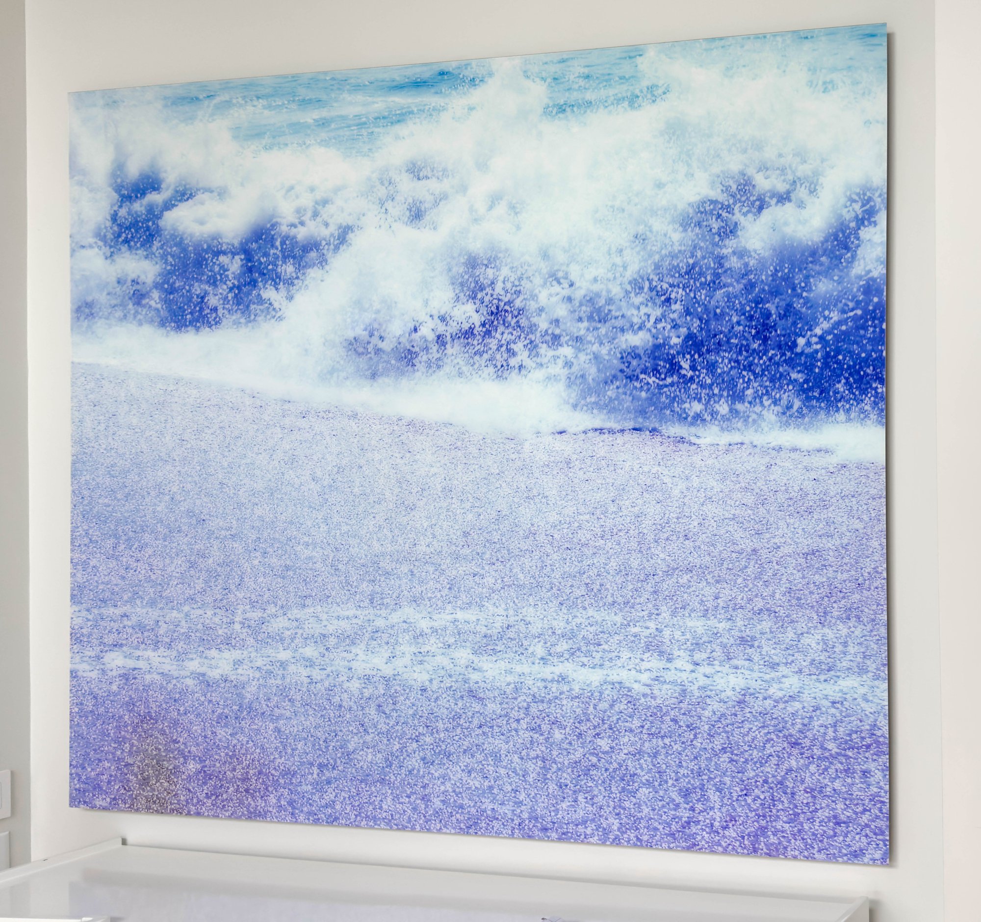 Massive Ocean Side Water Splash Photographic Print On Acrylic #9346 ...