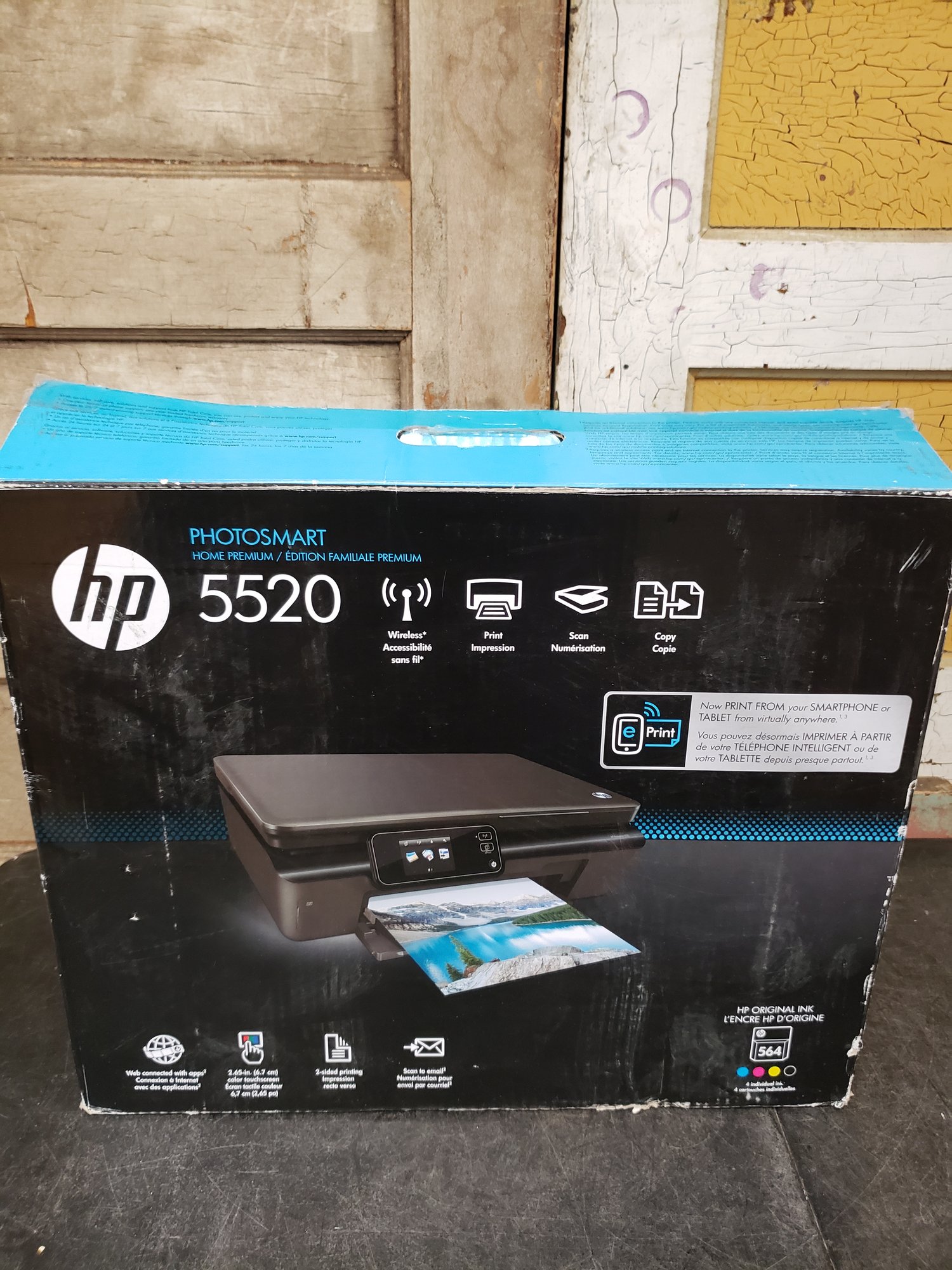 HP Photosmart 5520 Printer A4 #24871 | Auctionninja.com