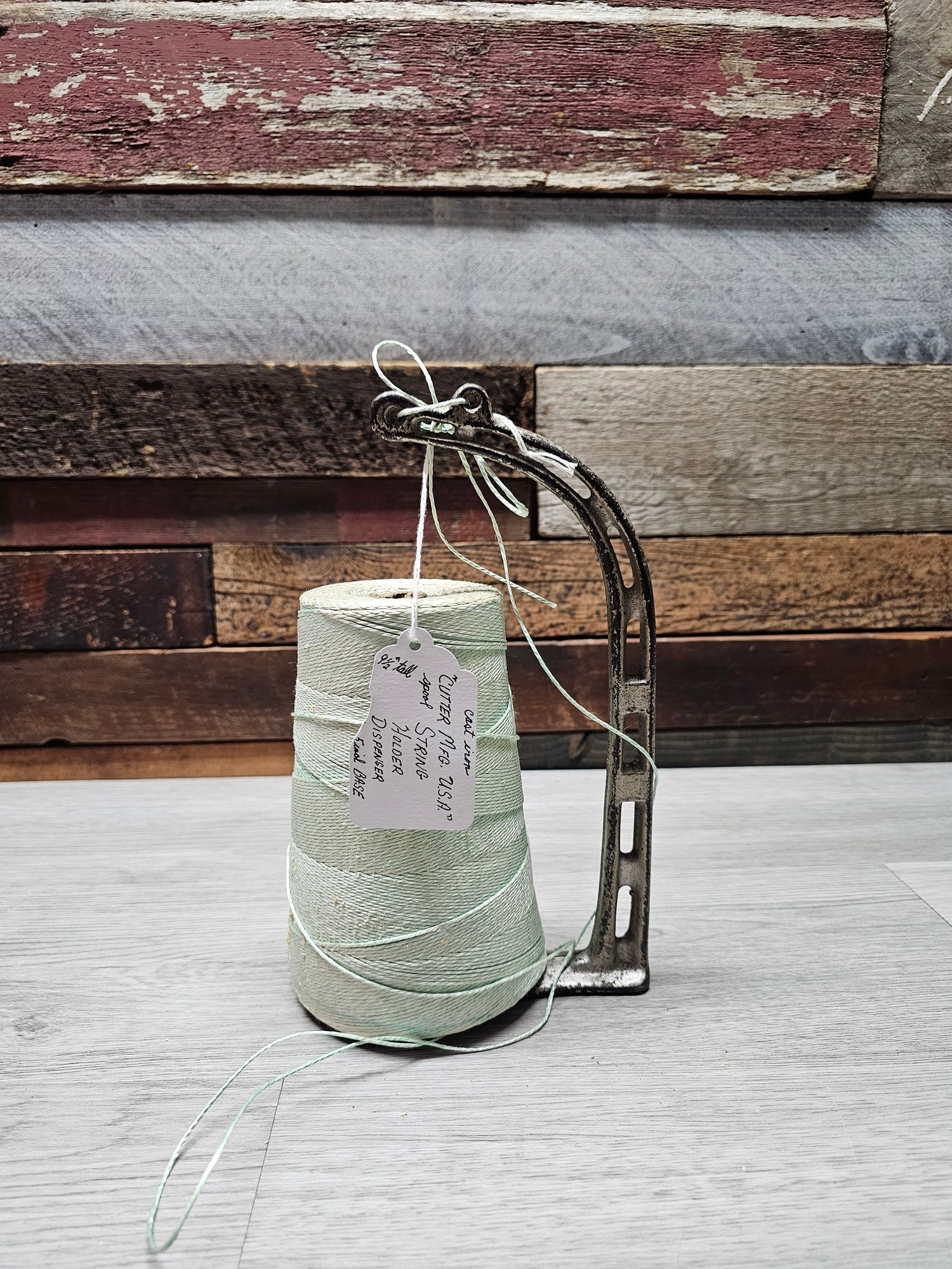 Antique Cast Iron String Holder Dispenser (chip On Bottom) #32131 ...