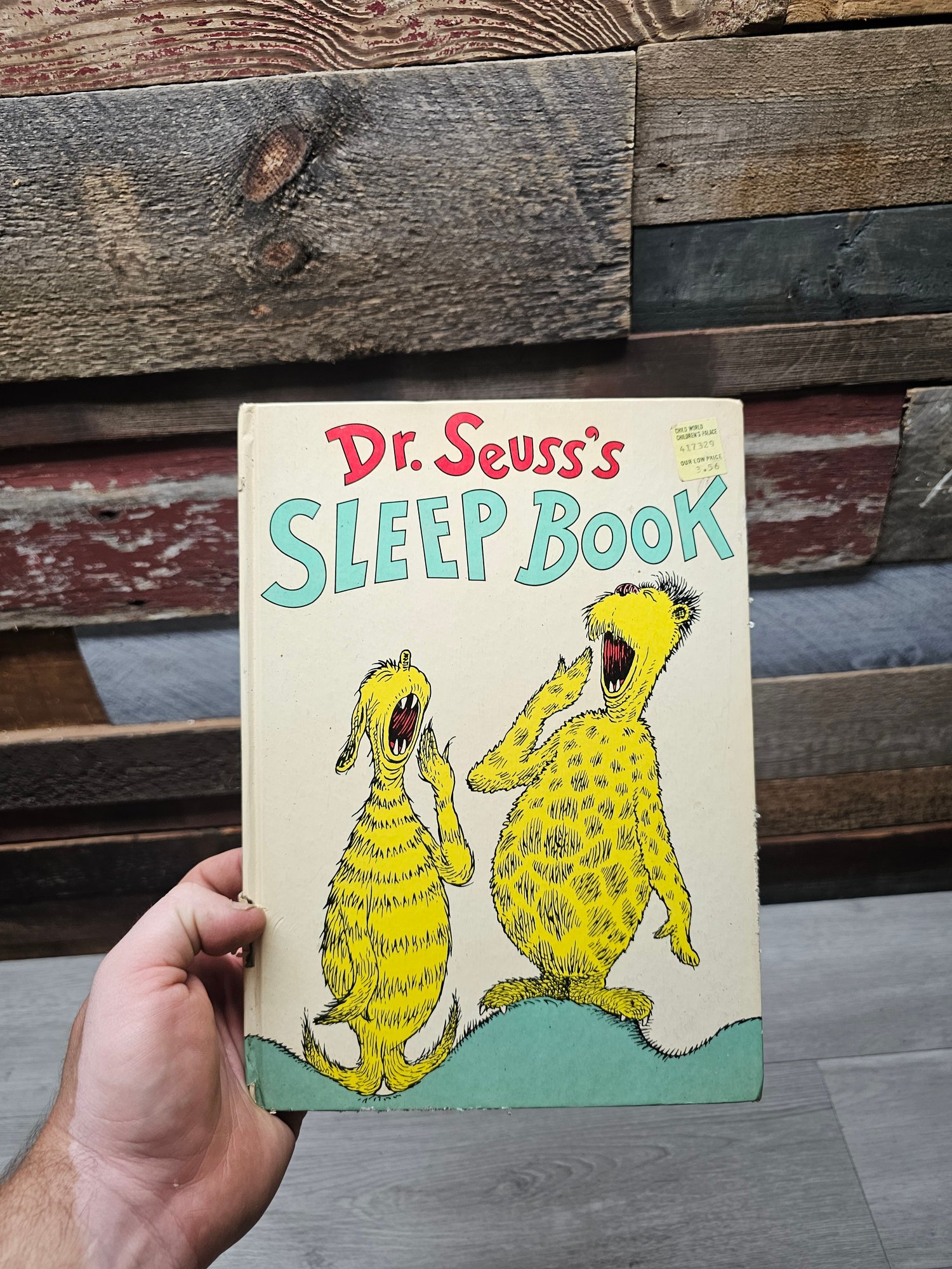 Vtg Dr Seuss Sleep Book 1960s A1 #37215 | Auctionninja.com