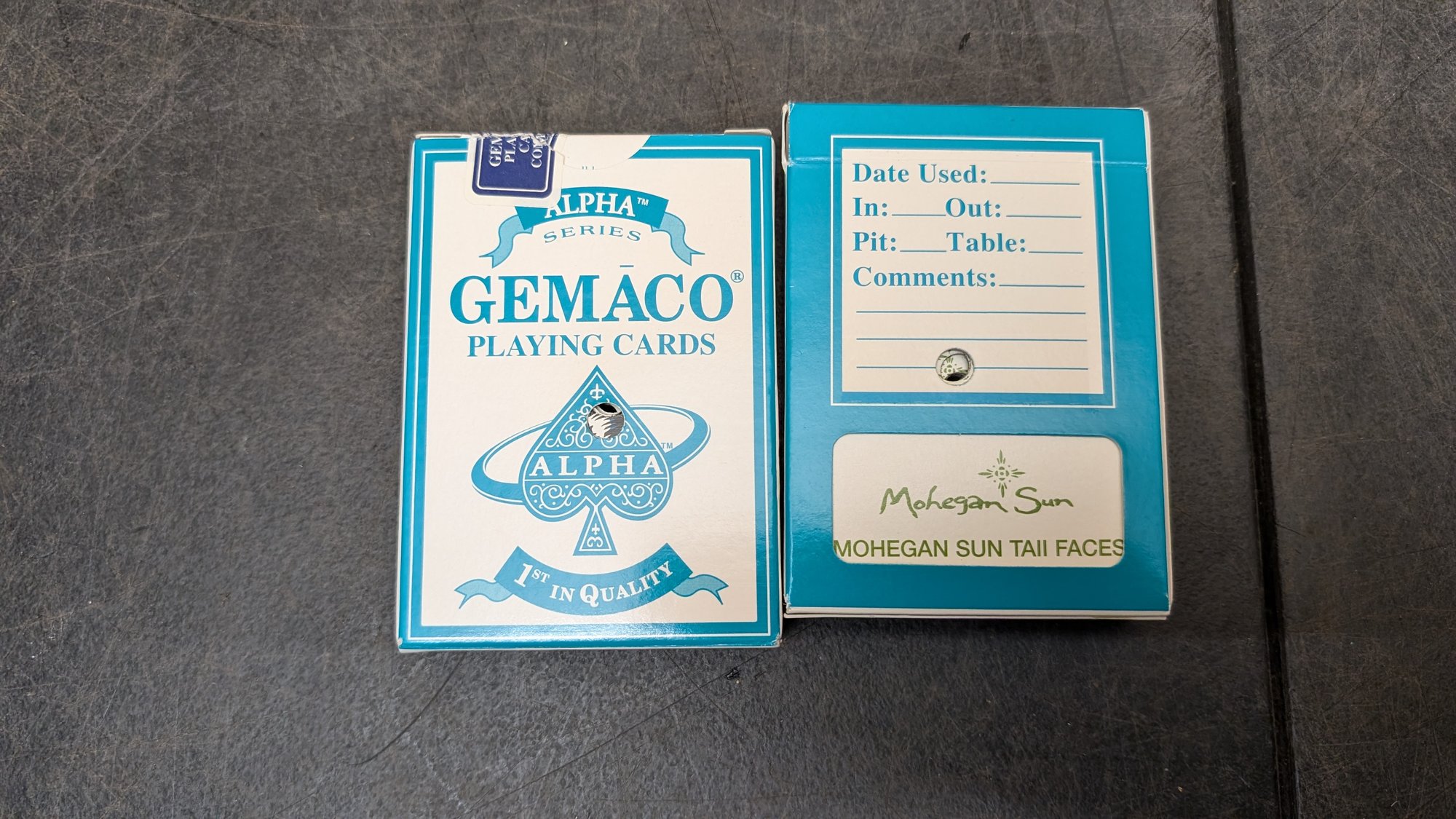 Mohegan Sun Gemaco Playing Cards A3 #28153 | Auctionninja.com