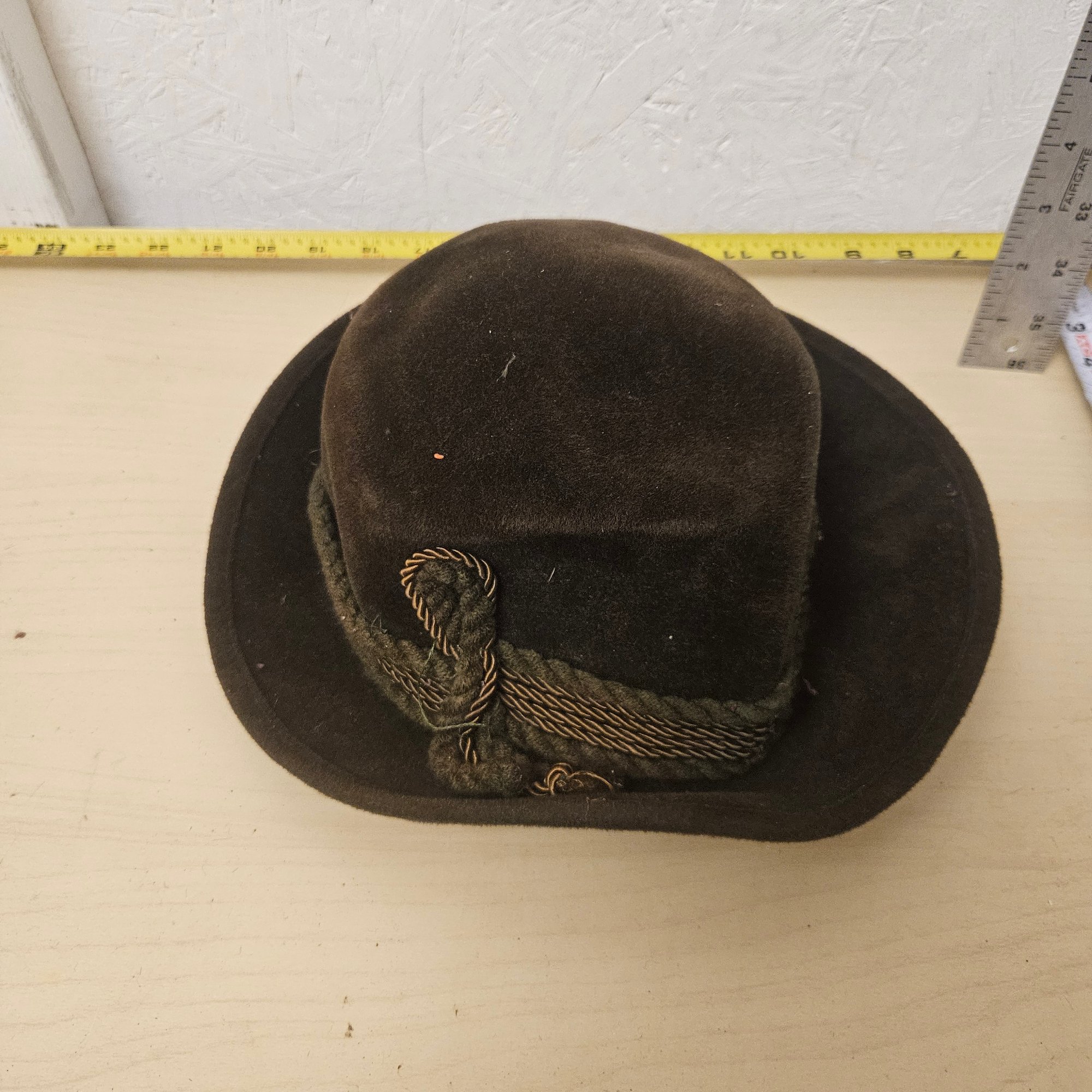 Luxury Millinery : Fancy Brown Hat From Renowned German Hat Maker ...