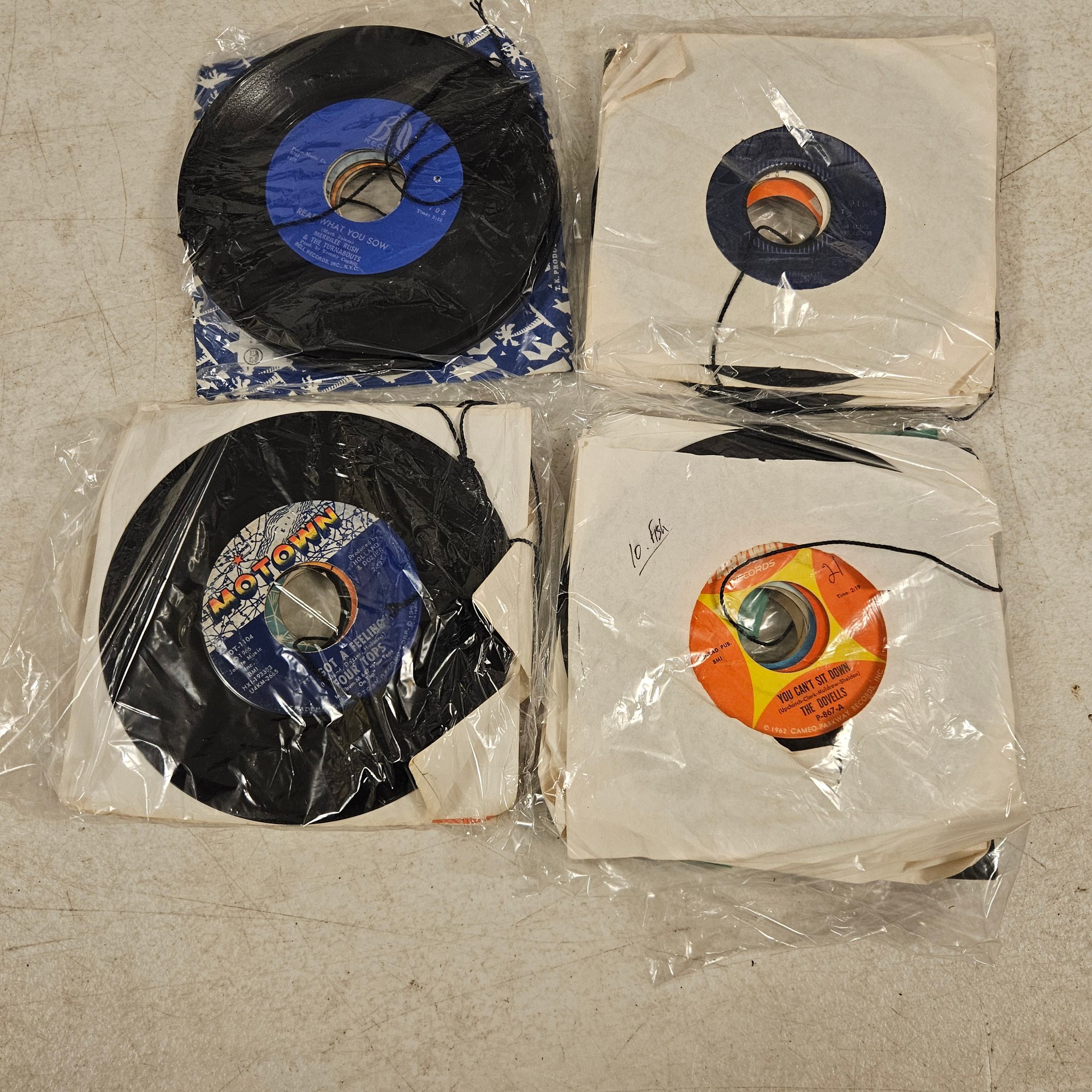 40 Assorted 45 RPM Vinyl Records Classic Hits & Hidden Gems #4635 ...