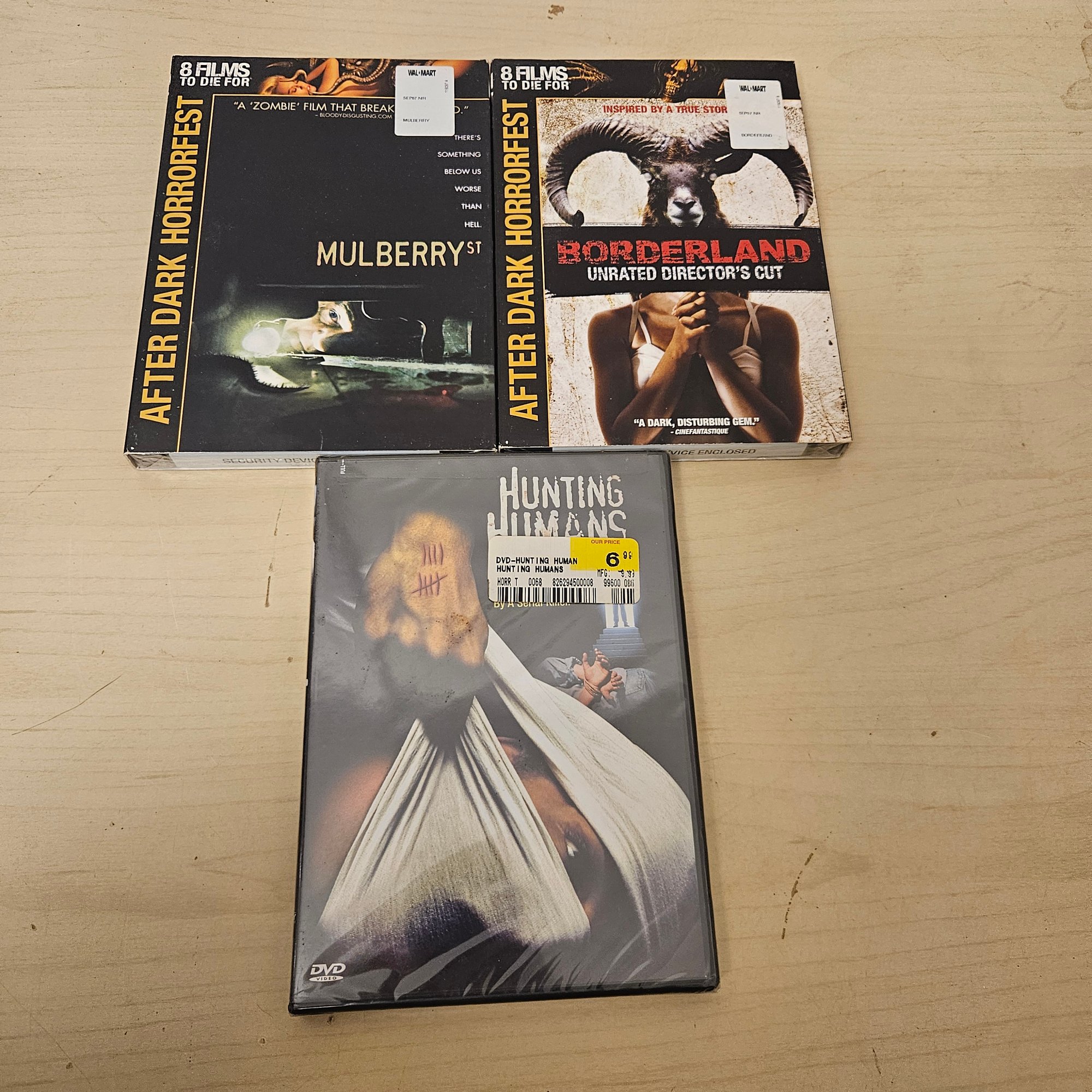 3 Sealed Horror Movies DVD Lot #4709 | Auctionninja.com