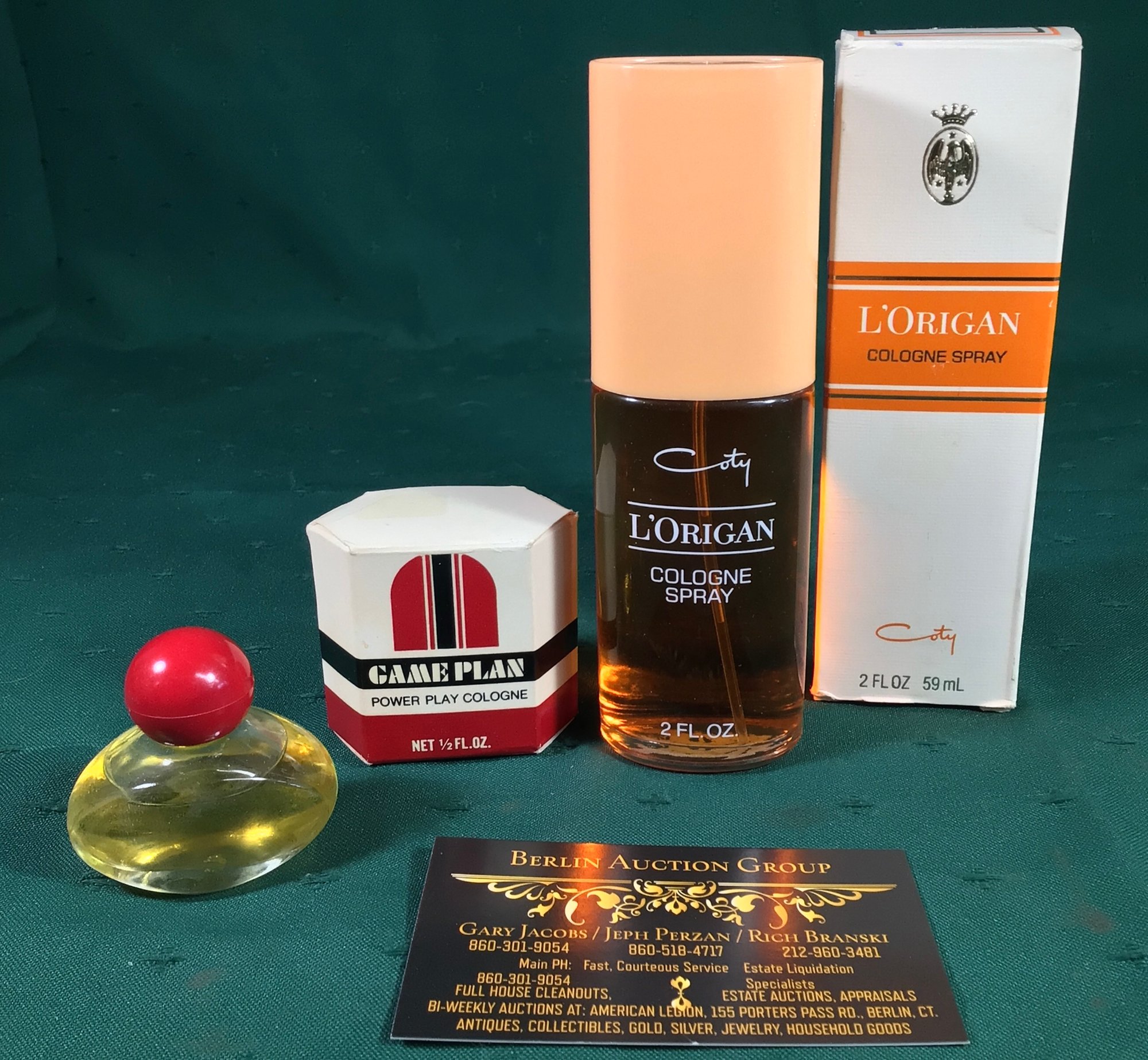 Game Plan Power Play Cologne And L'Origan Cologne Spray #19103 ...