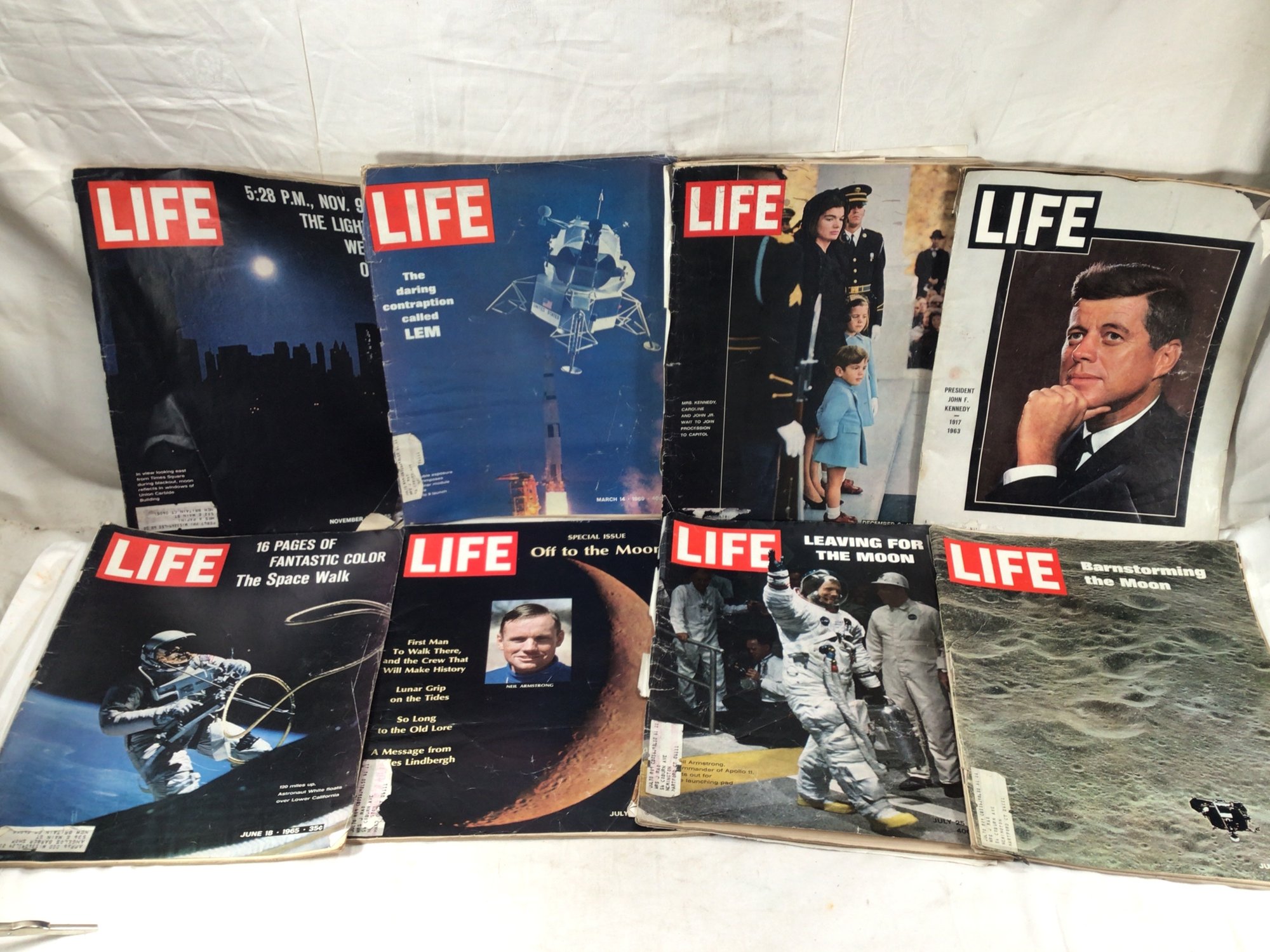 Vintage LIFE Magazine, 1963, 1965, 1959 - Space Walk, Apollo 11, Niel ...