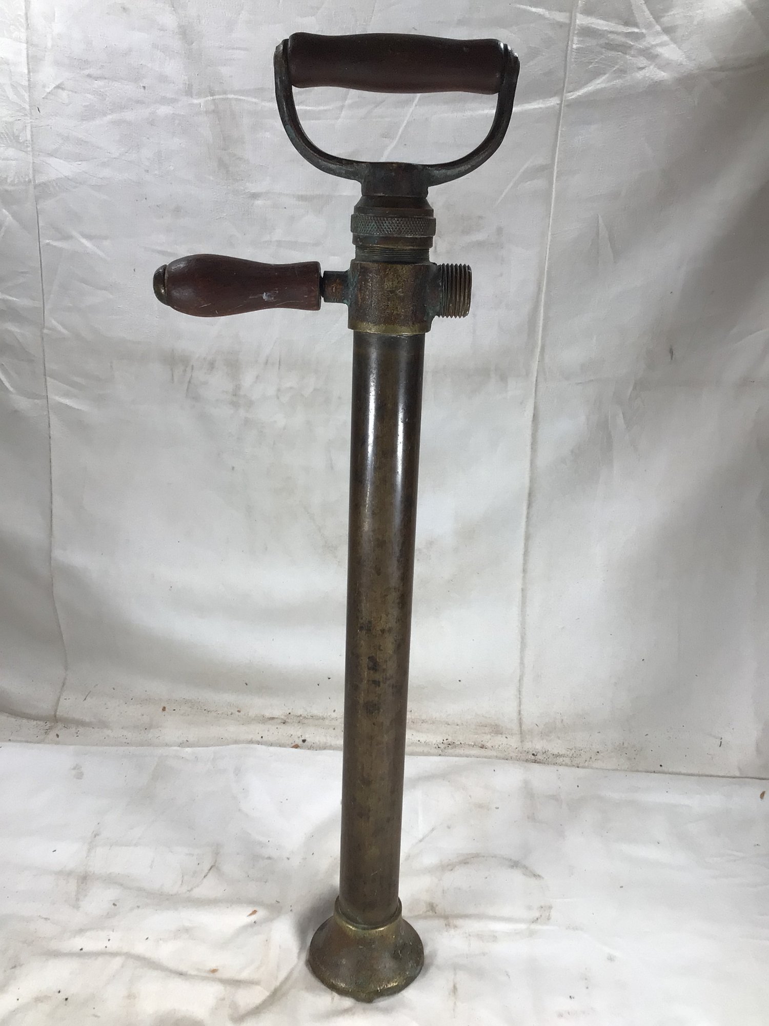 Antique Bronze Hand Bilge Pump - 22 In Height #22835 | Auctionninja.com