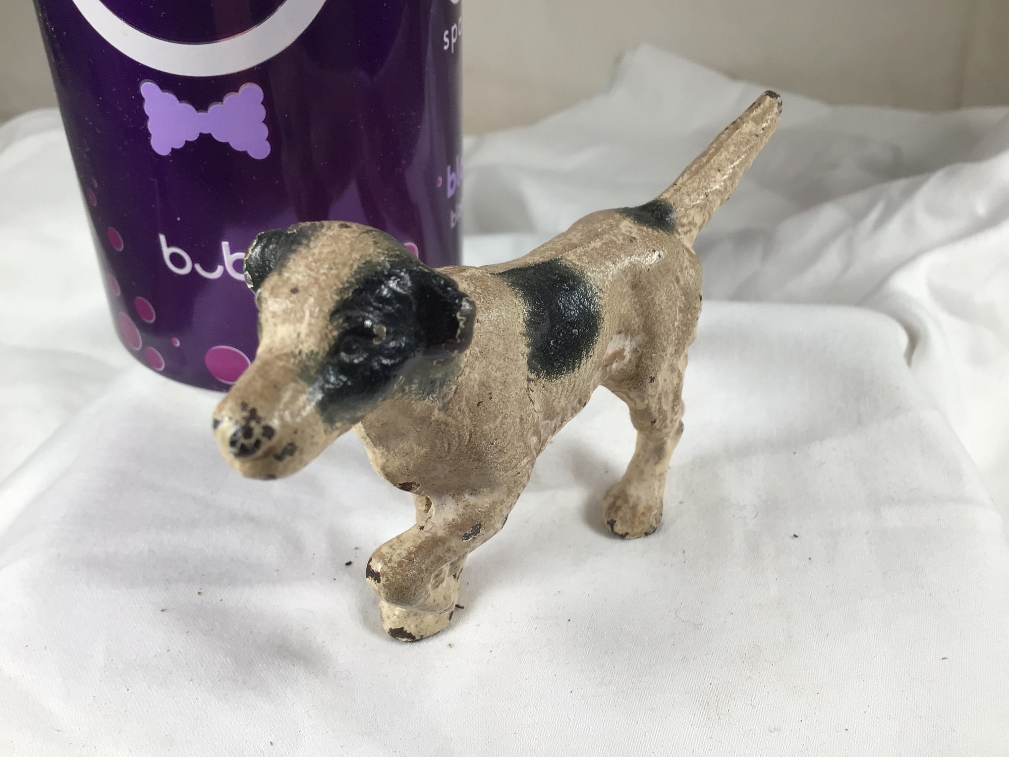 Antique Hubley Cast Iron Irish Setter Pointing Paperweight - 2.5 In ...