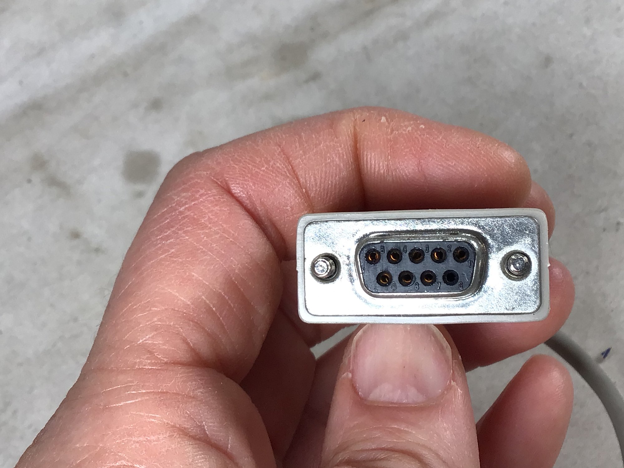 Vintage Original Genuine Microsoft Serial PS/2 Compatible Mouse, Good ...