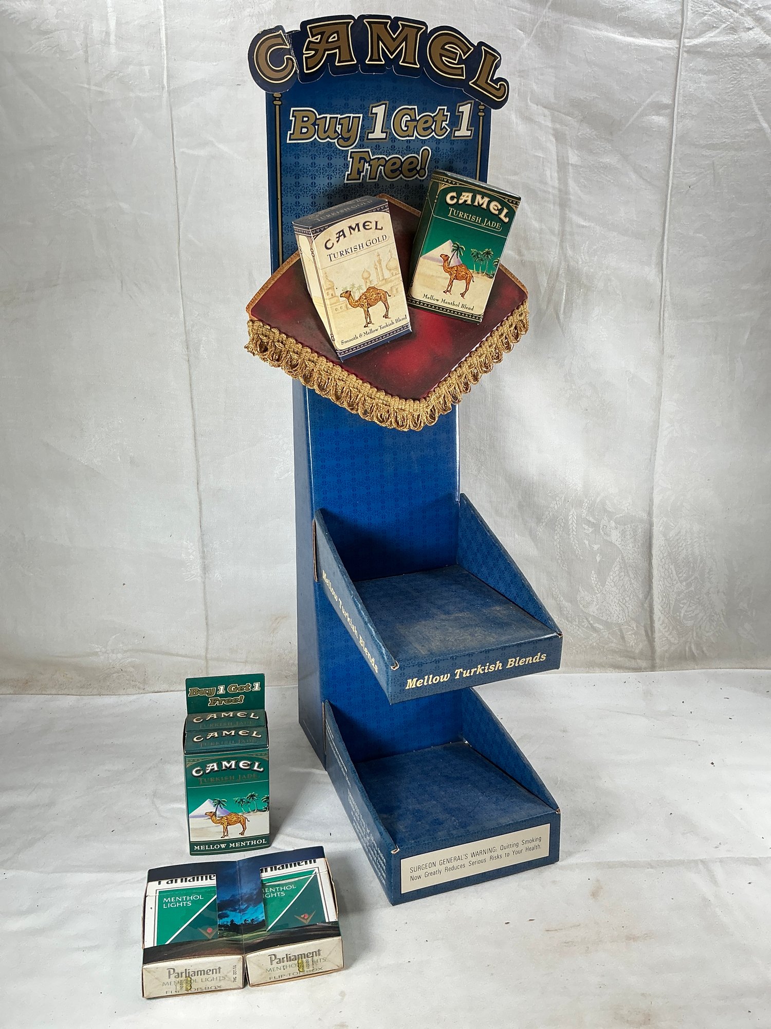Camel Buy 1 Get 1 Free Store Display #25994 | Auctionninja.com