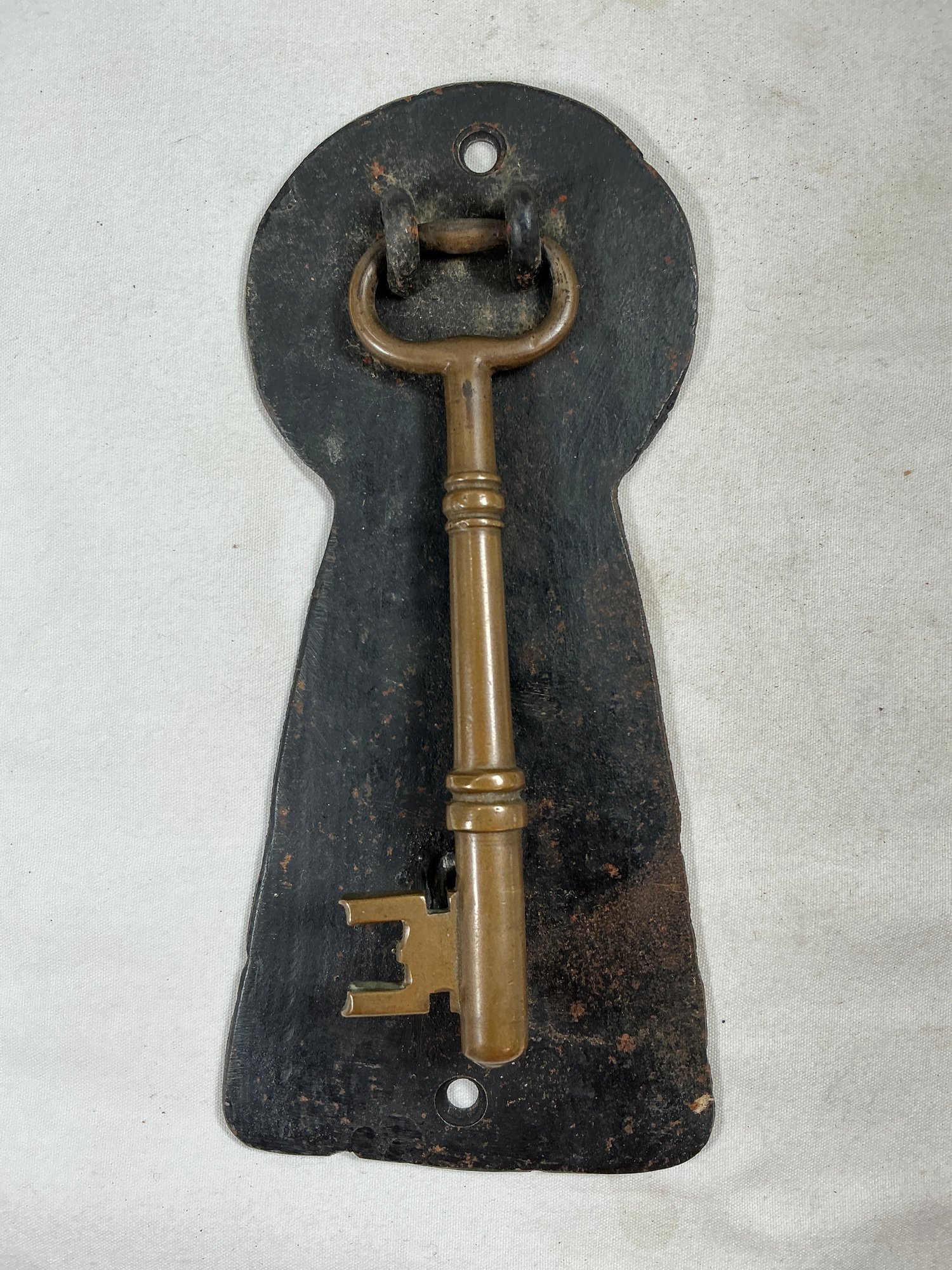 Folk Art Skeleton Key Door Knocker - 6.75 In Total Height #27394 ...