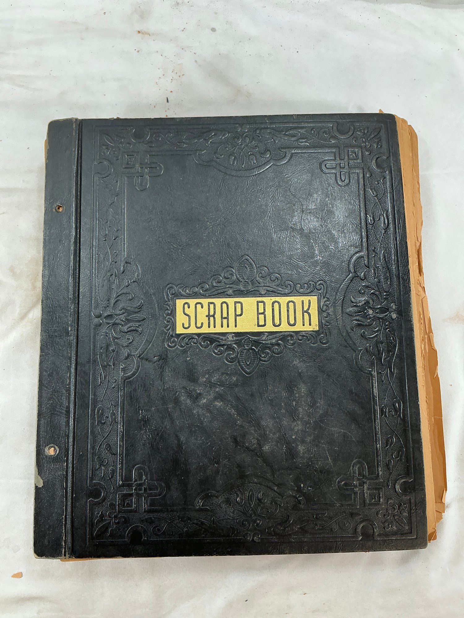 Antique 1939 Worlds Fair Scrap Book, Filled Page By Page! #27551 ...