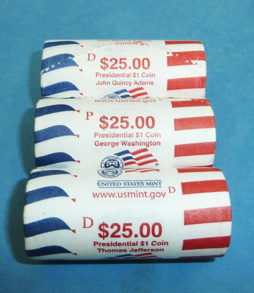 ROLLS Uncirculated Presidential $ Coins #8145 | Auctionninja.com