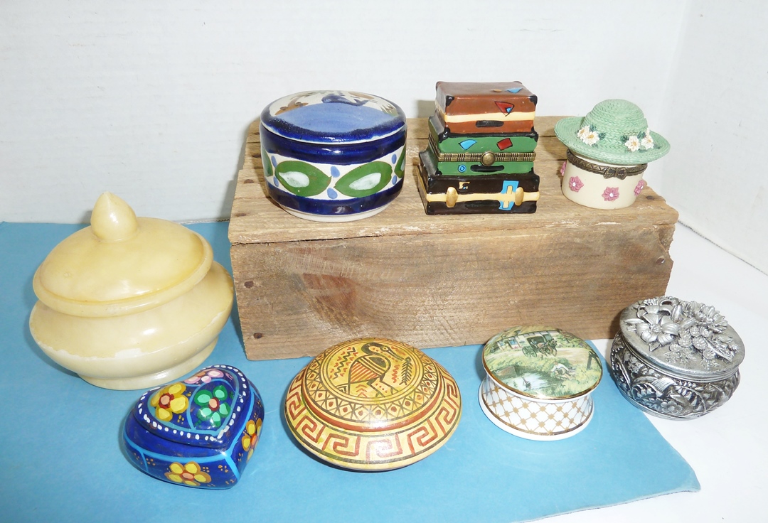 Trinket Boxes, Assorted LOT #8462 | Auctionninja.com