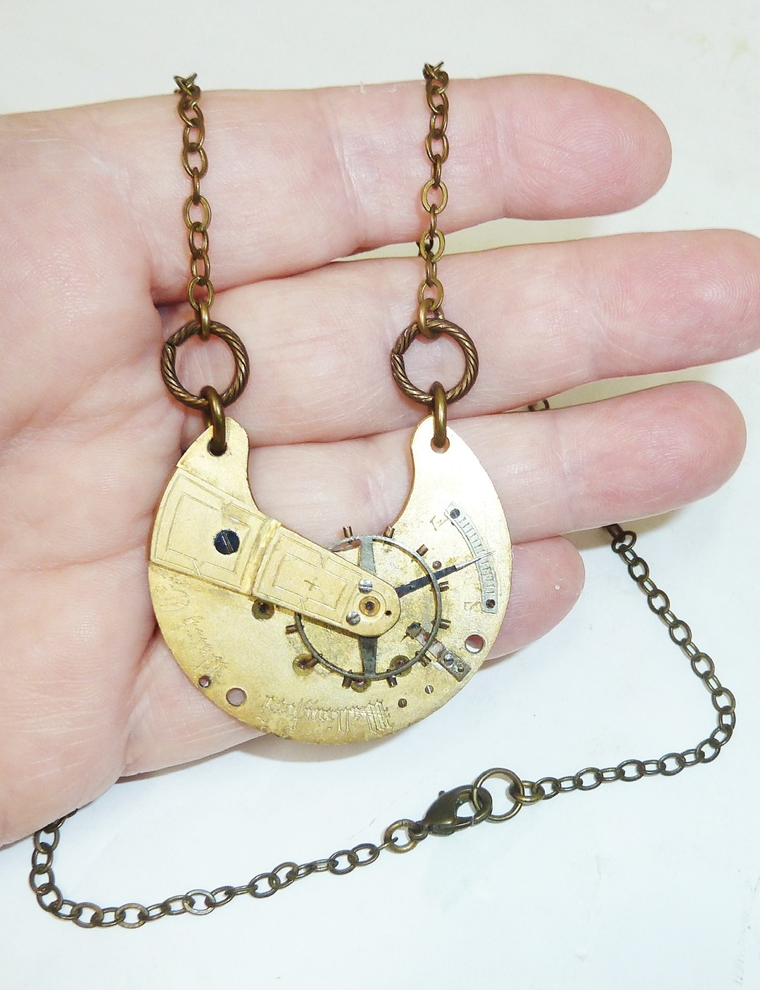 Vintage Pocket Watch Works, Necklace #9687 | Auctionninja.com