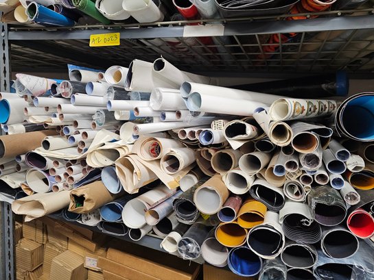 Large Lot Of Vintage To Modern Rolled Posters & Prints Mixed Sizes And ...