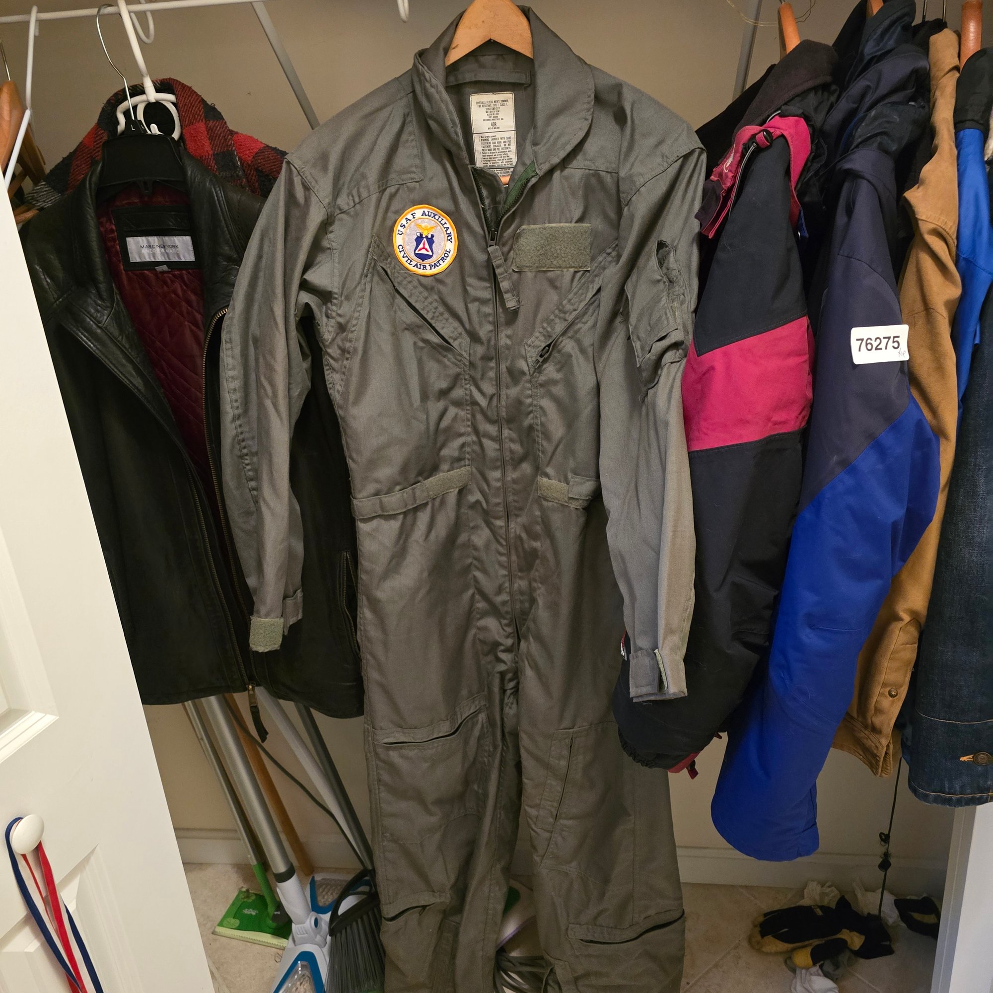 USAF Auxillary Civil Air Patrol Coveralls 40R (kit Closet) #76281 ...