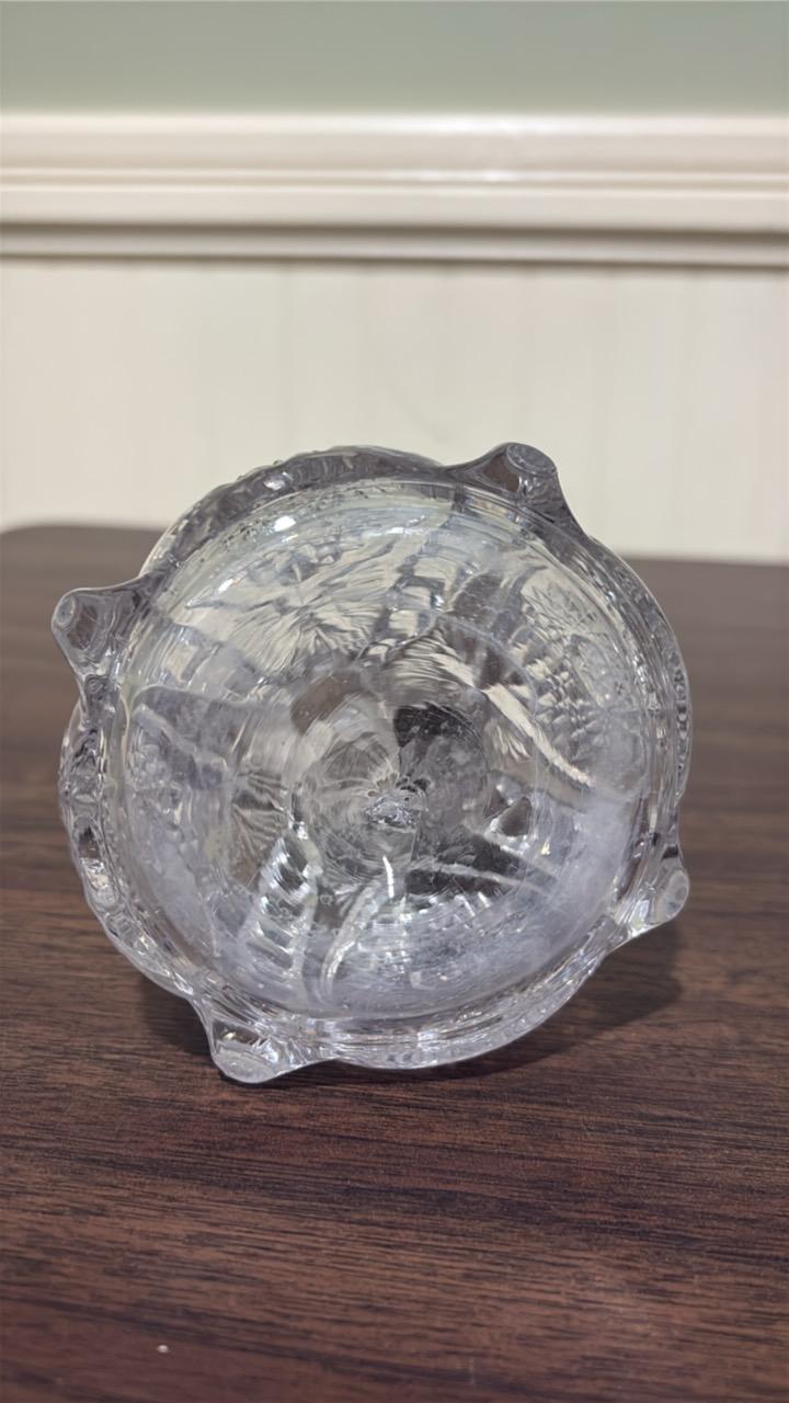 Elegant Clear Cut Glass Decanter Set, Lot Of Four (Lot #225) #121938 ...