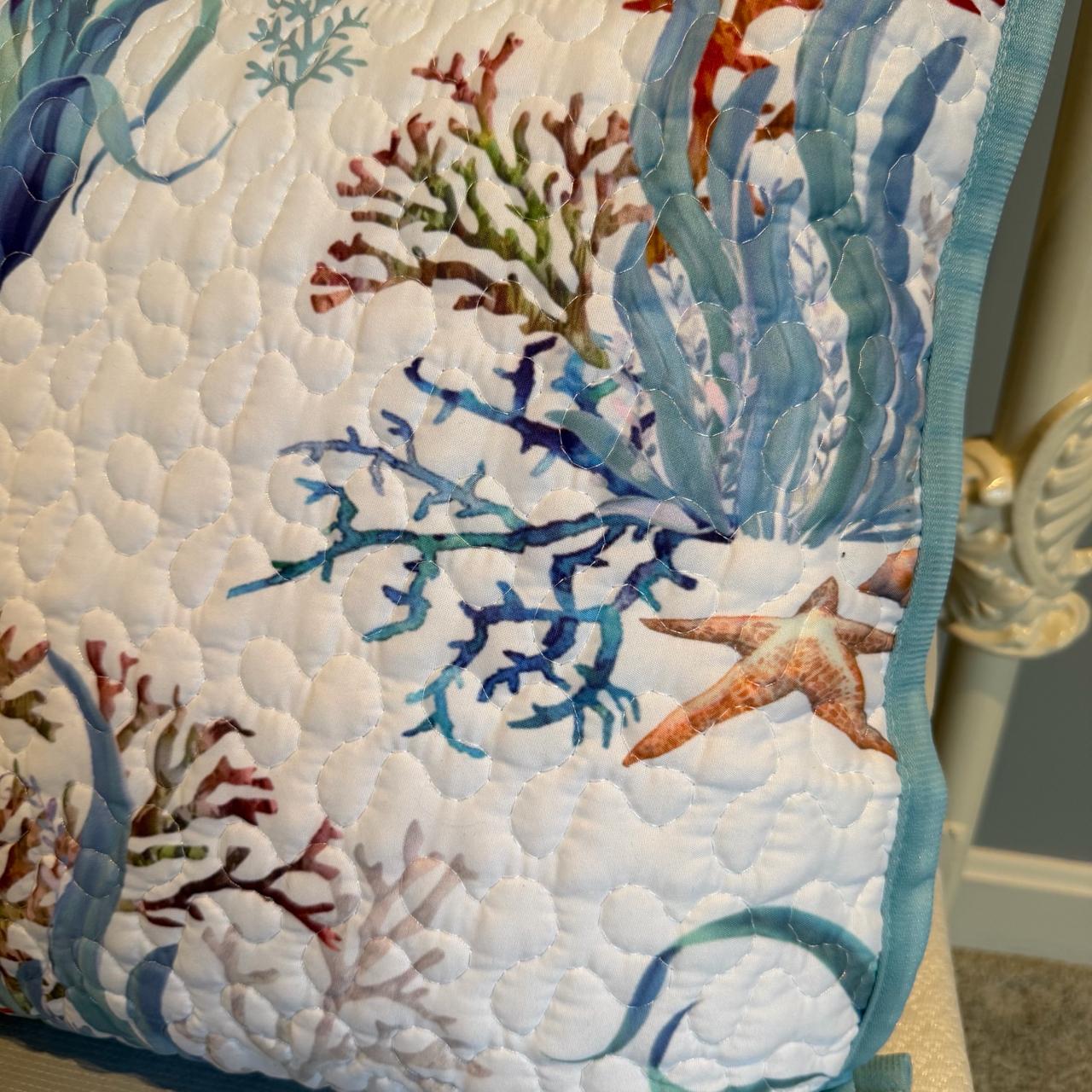 Full/Queen Ocean Theme Bedding Set, 3 Pieces (Lot #4) #121718 ...