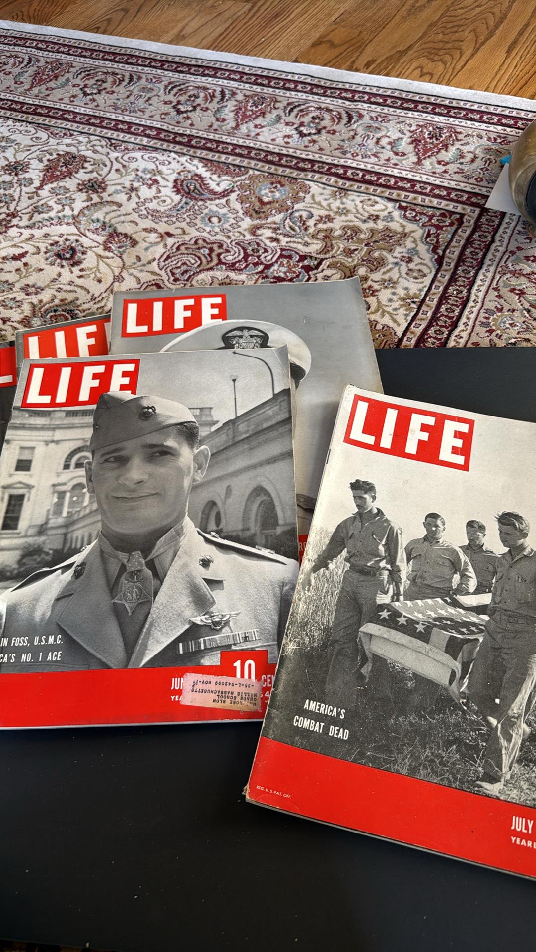 Collection Of Vintage Life Magazines - 1940s To 1969, Iconic Covers ...