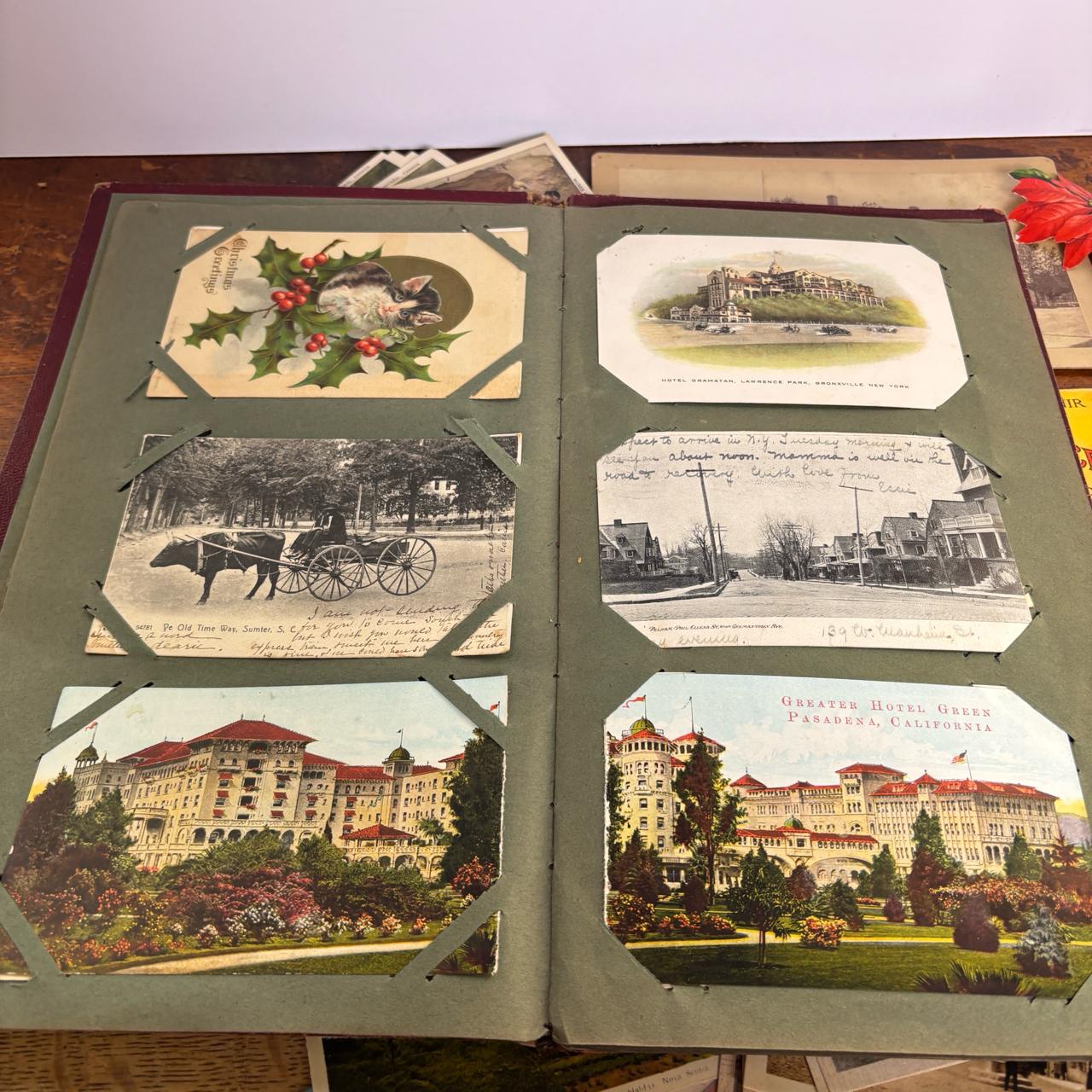Vintage Postcard Album & Postcards, Early 1900s To 1920s (LR) #124573 ...