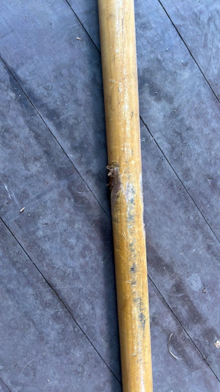 Wooden Rowboat Oar, Varnished Finish (BUR) #127020 | Auctionninja.com