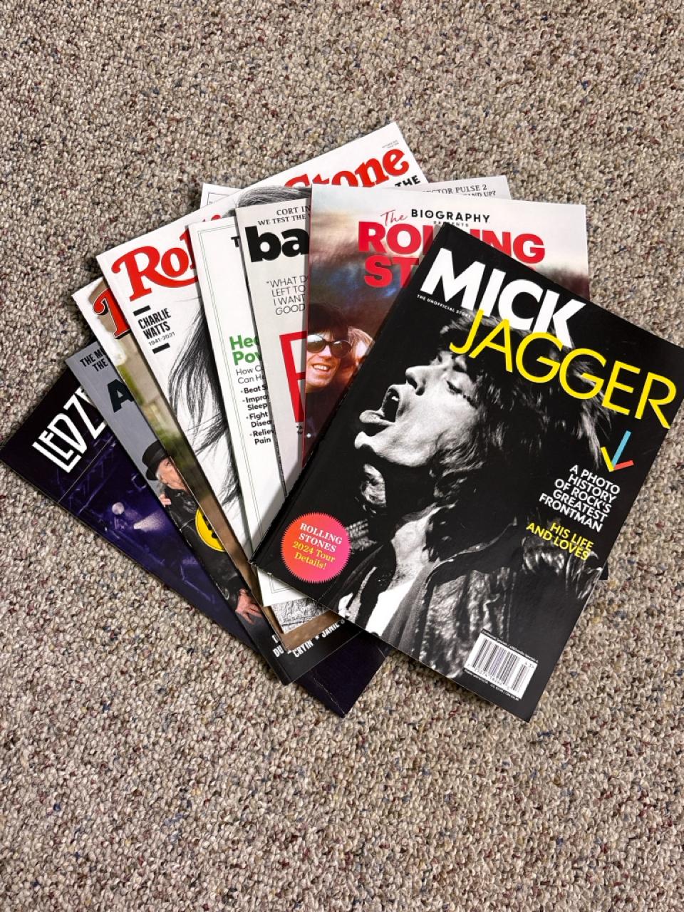 Collection Of Eight Music And Pop Culture Magazines (HisO) : Rolling ...